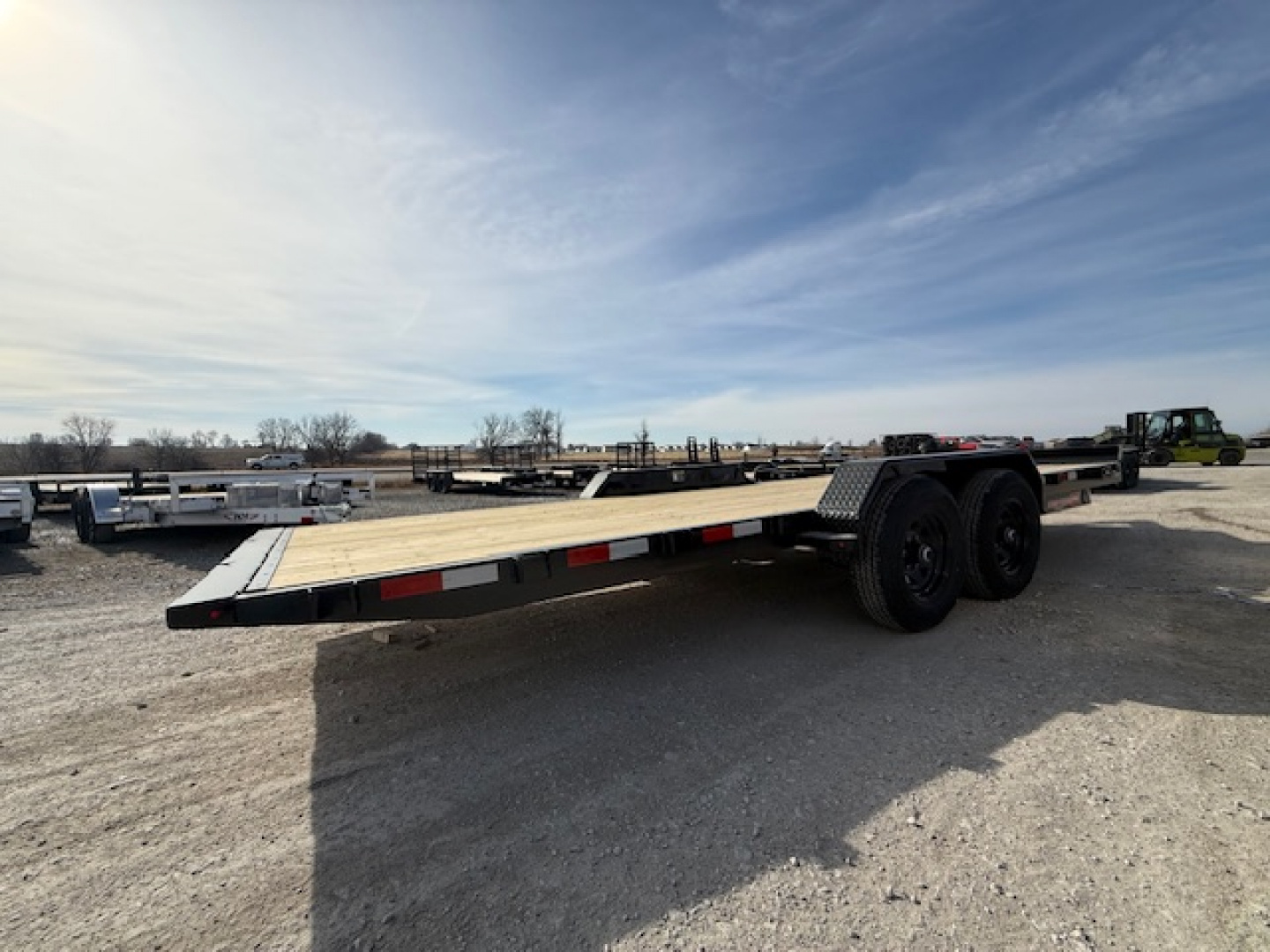 New 2026 H&H 82"x20' 10k Electric Tilt Speed Loader Car Hauler Trailer ...