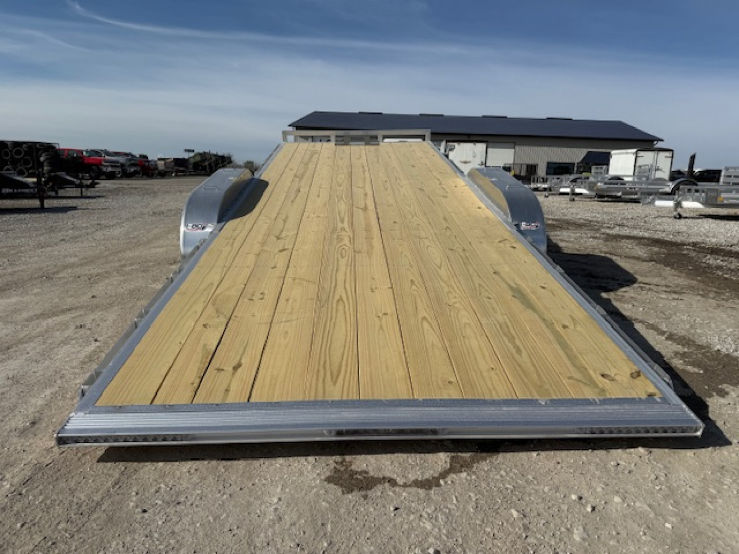 New 2026 H&H Aluminum 82"x20' 10k Electric Tilt Speed Loader Car Hauler ...
