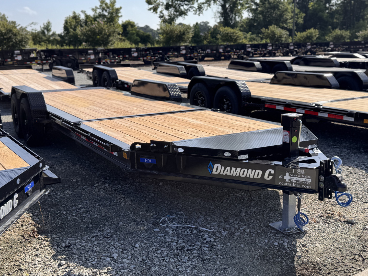 New 2025 Diamond C Trailers HDT207 7x22 Tilt Trailer for sale in Wilmington, NC