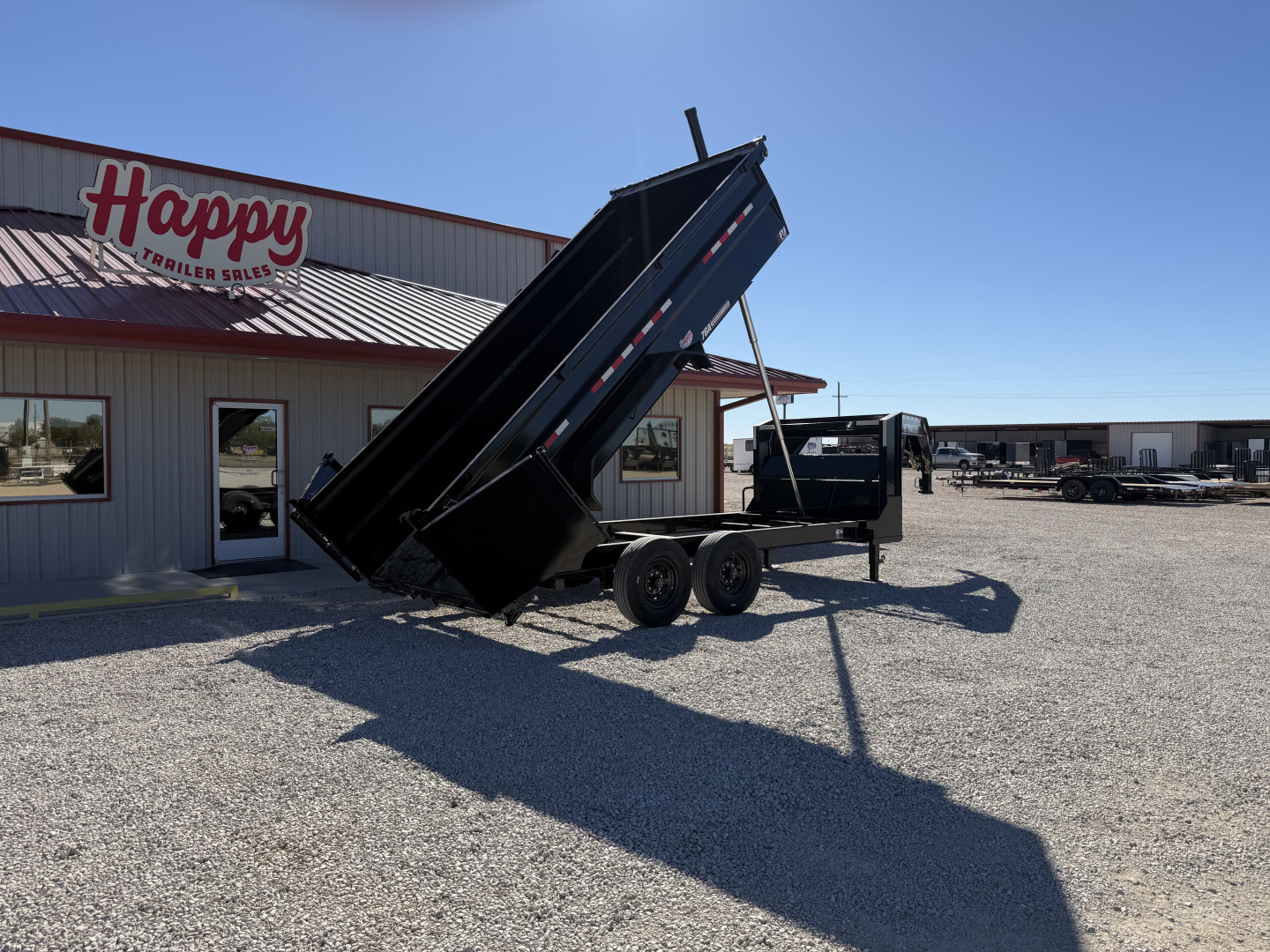 New 2026 PJ 83"x16' GN Tandem Axle Low Pro Telescopic Dump w/ 36" Sides ...