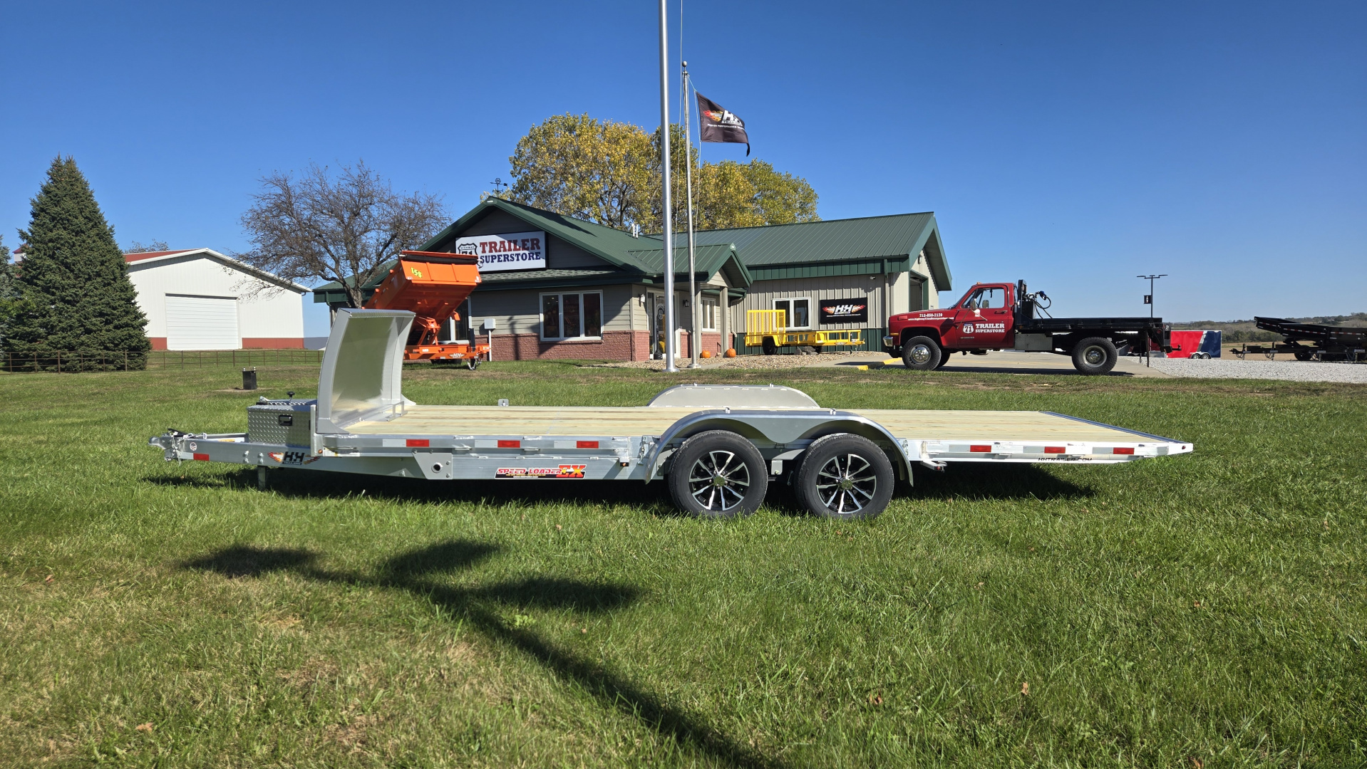 New 2026 H&H Trailers 82X20 EXA Tilt Aluminum Car Hauler With Fairing ...