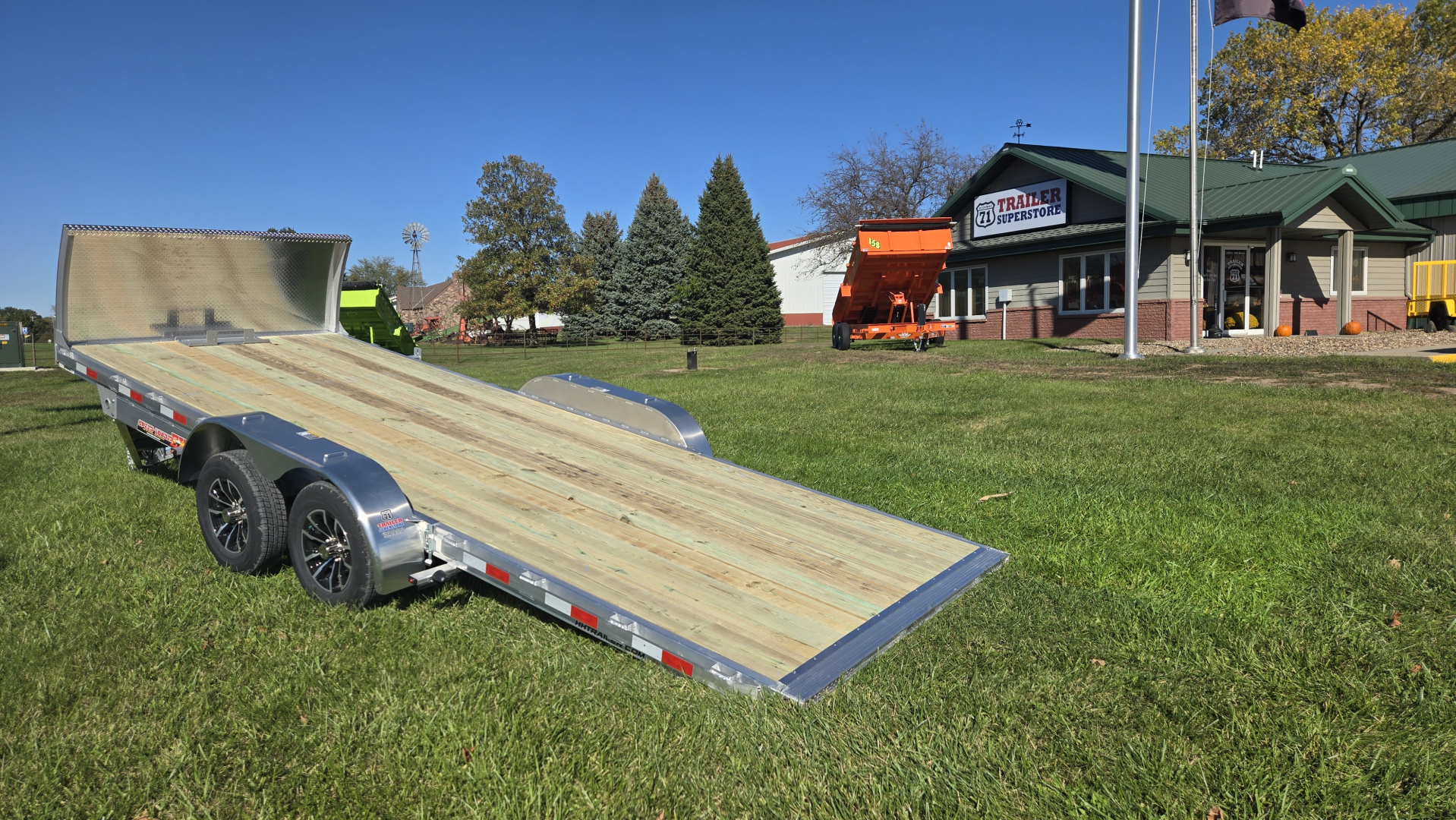 New 2026 H&H Trailers 82X20 EXA Tilt Aluminum Car Hauler With Fairing ...