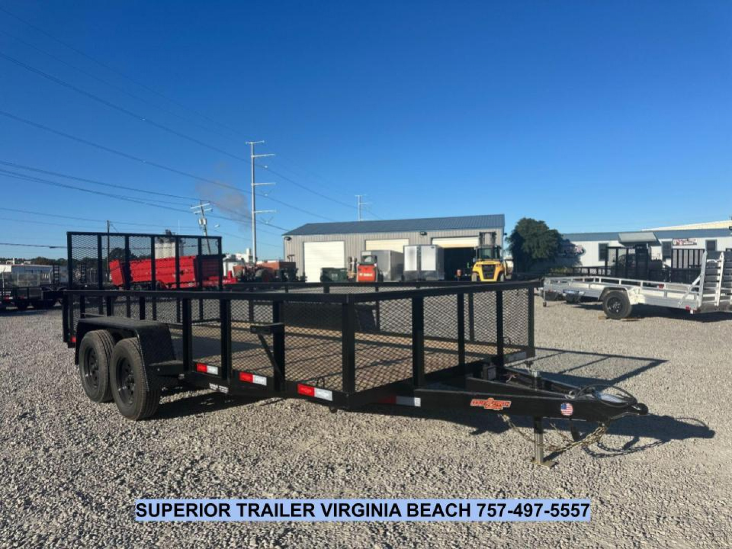 New 2026 Down 2 Earth Trailers 16ft W/2ft Expanded Metal Sides Utility Trailer for sale in ...