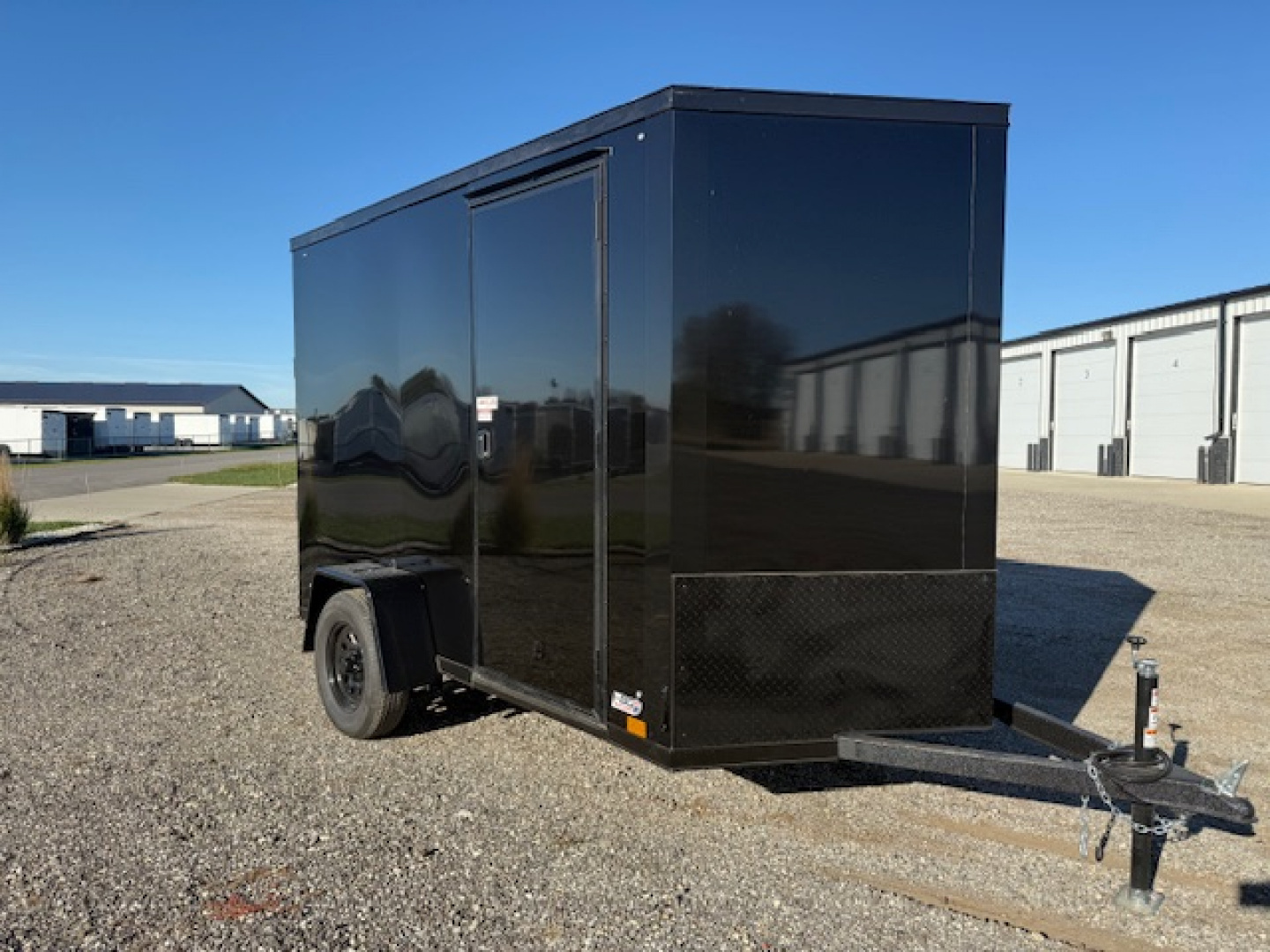 New 2026 Cross 6'x10' 3k Alpha Series Flat Top V-Nose Enclosed Cargo ...