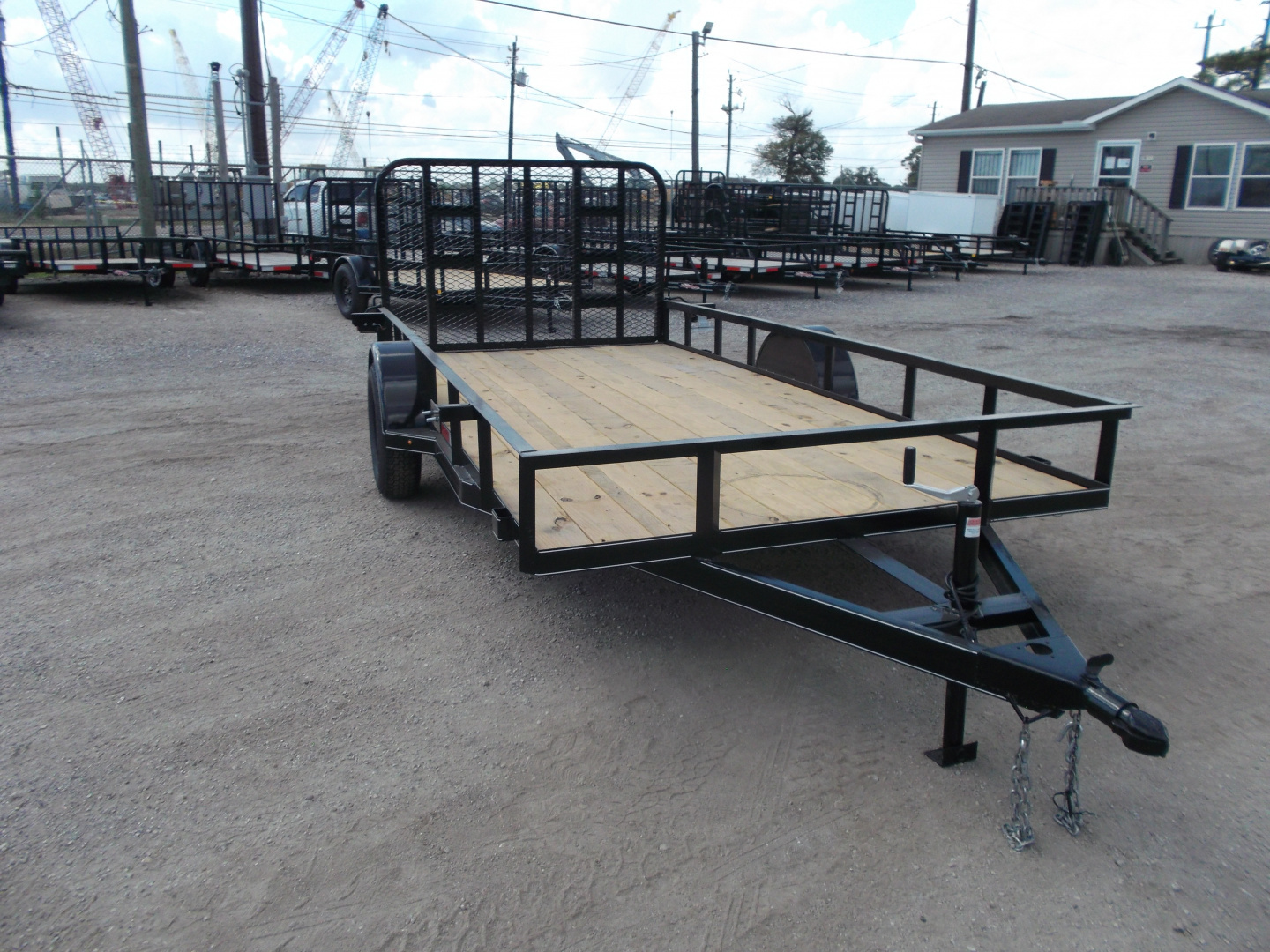 New 2026 J&C Trailers 77x14 SA Utility Trailer / UTV Trailer / C ...