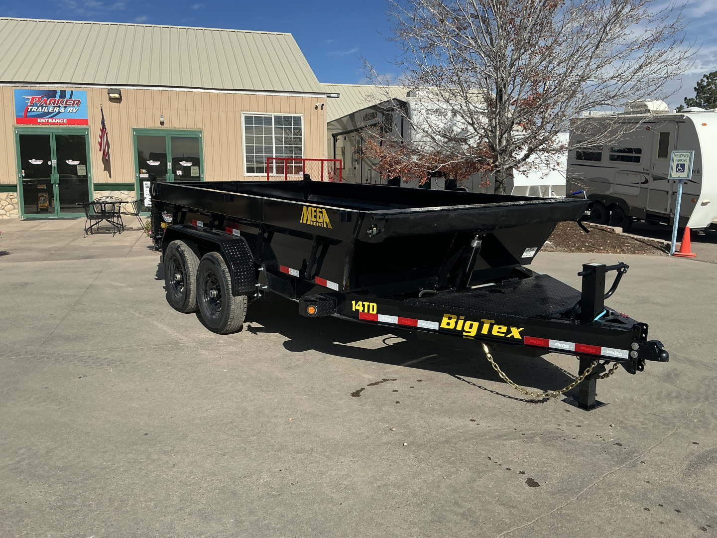 New 2026 Big Tex Trailers 14TD-14C2A-BK Dump Trailer for sale in Parker, CO