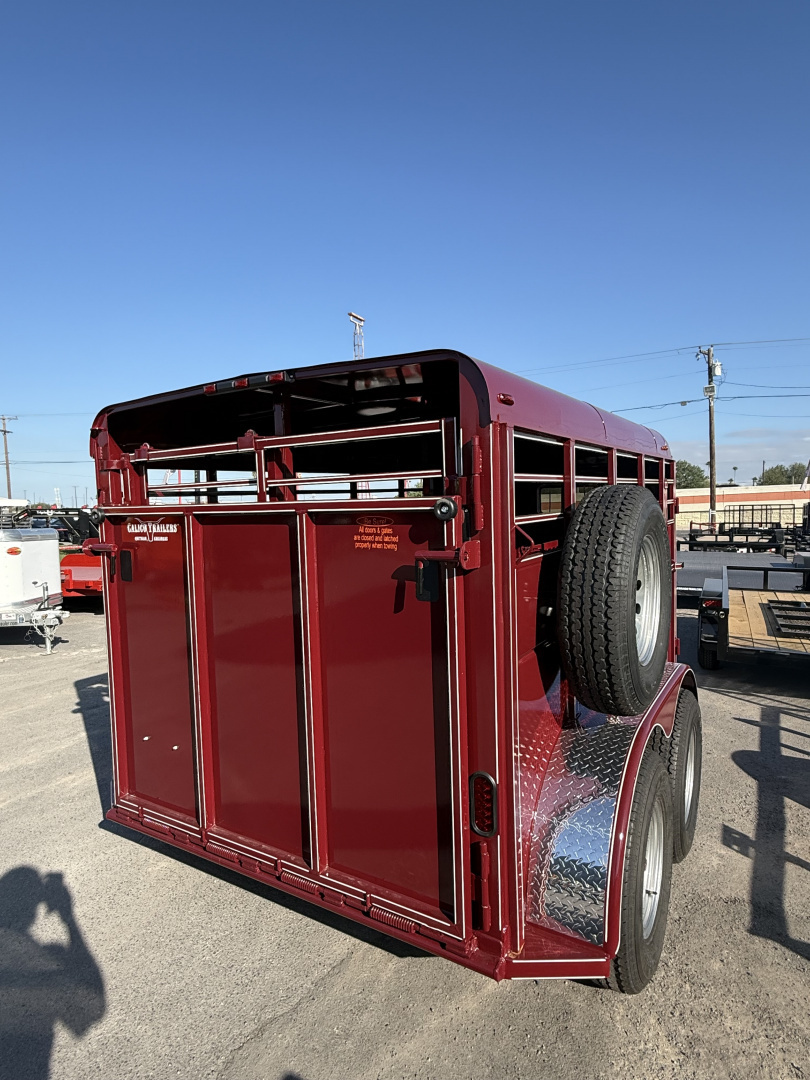 New 2026 Calico Trailers 12ft Mini Hog / Stock Combo Trailer for sale ...