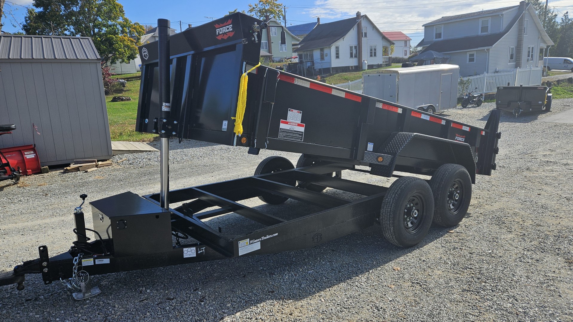 New 2026 Forest River FORCE 7X14TA Dump Trailer for sale in Ephrata, PA