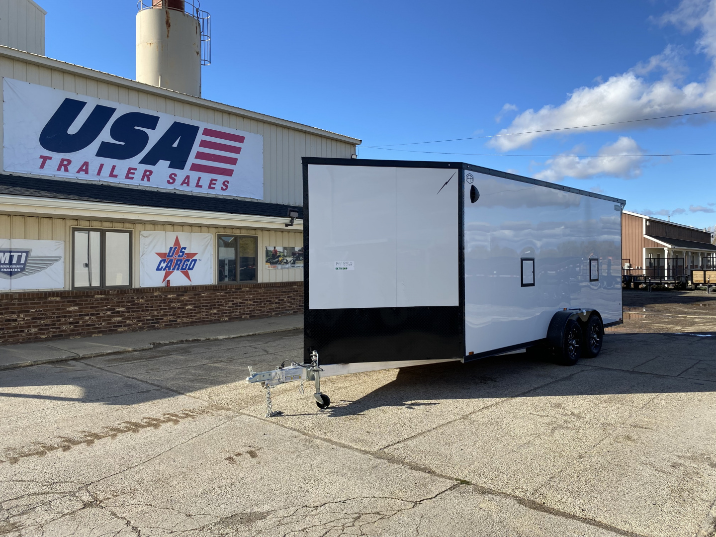 New 2026 Lightning Trailers 7X23 Aluminum 3-Place w/7ft Height Radar ...