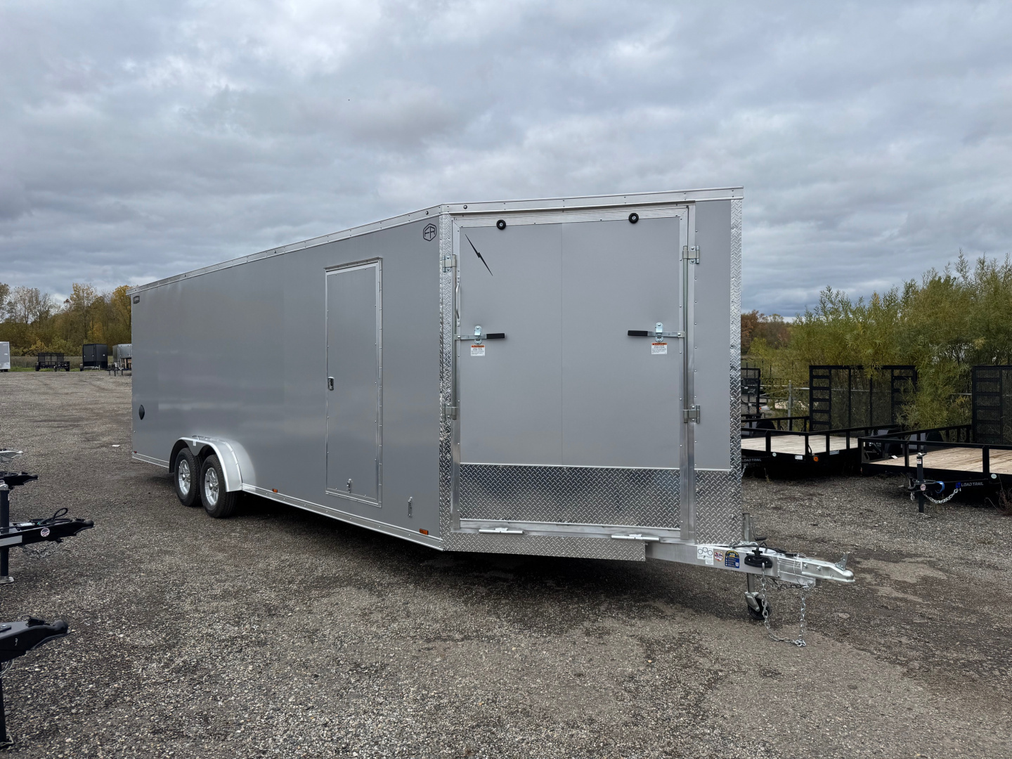 New 2026 Lightning Trailers 7.5X29 Aluminum 4-Place w/7ft Height ...