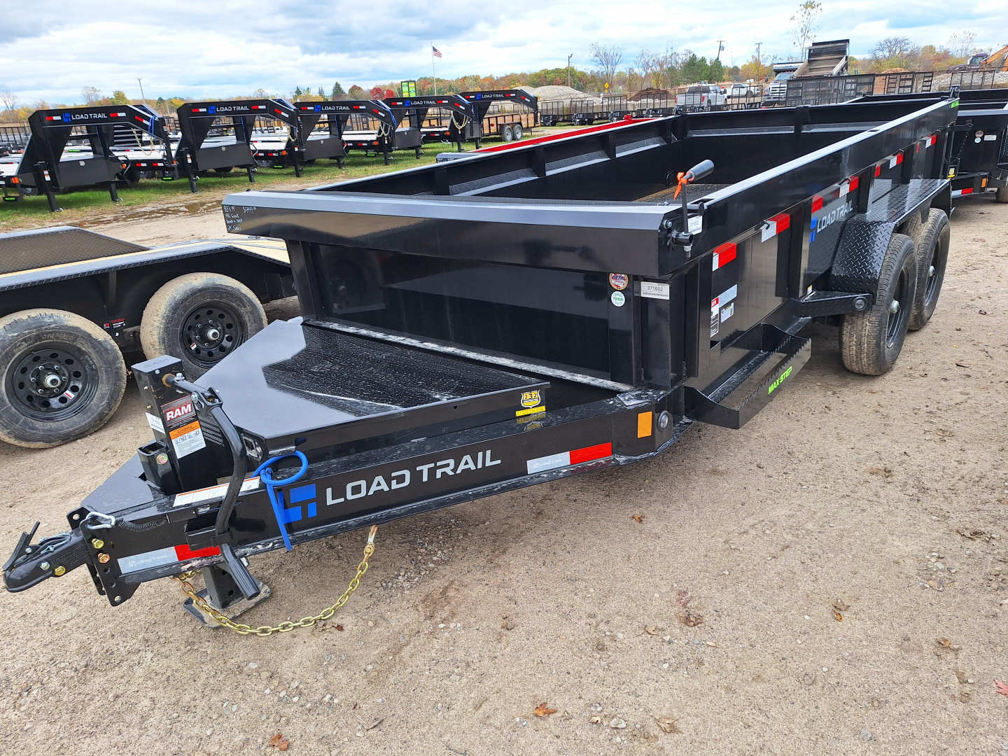 New 2026 Load Trail 83x14 Dump Trailer for sale in New Boston, MI