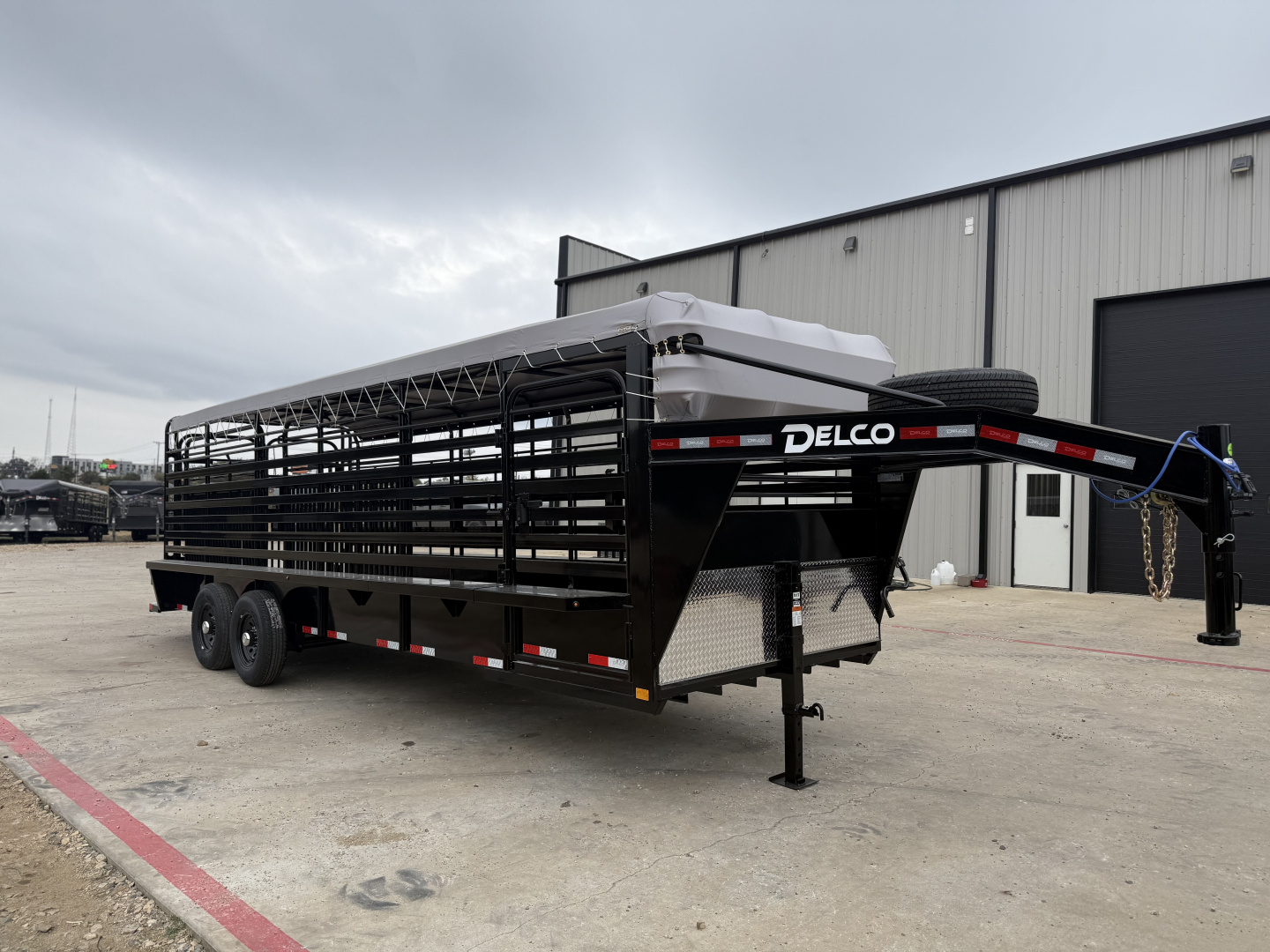 New 2026 Delco Trailers B824 Stock / Stock Combo Trailer 42988