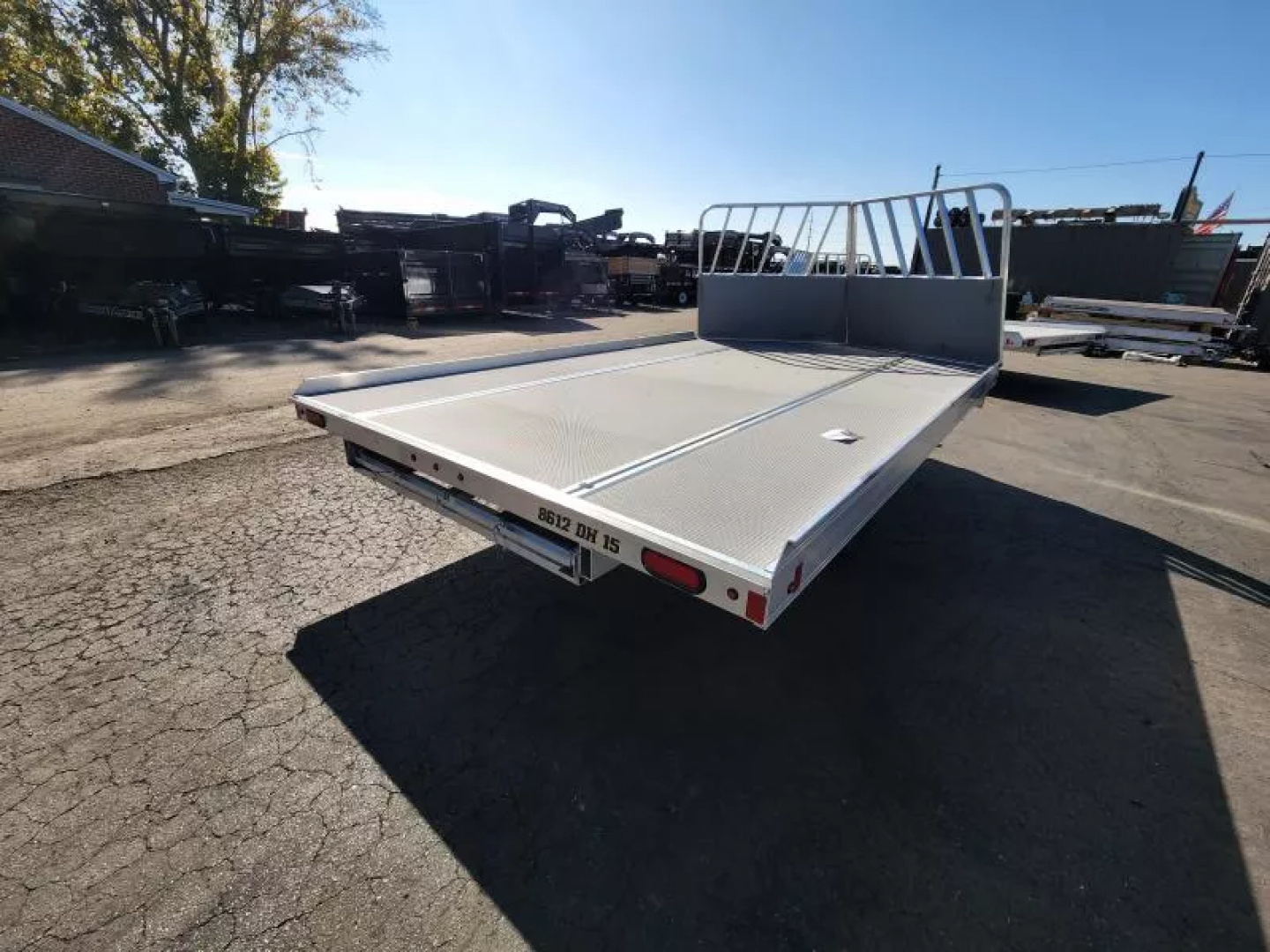 New 2024 Aluma 8612DH (7X12) Aluminum Snowmobile Trailer for sale in ...