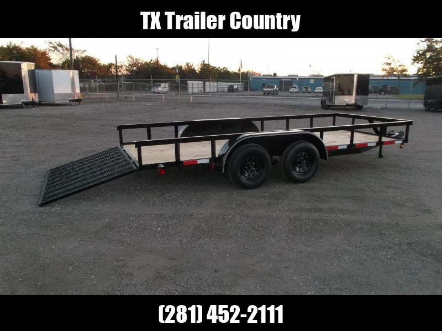 New 2026 Longhorn Trailers 83x16 Utility Trailer / Lowboy Utility ...