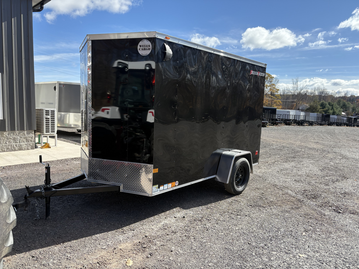 New 2026 WELLS CARGO 6x10 6'6" Interior Height Fasttrac Deluxe Cargo ...