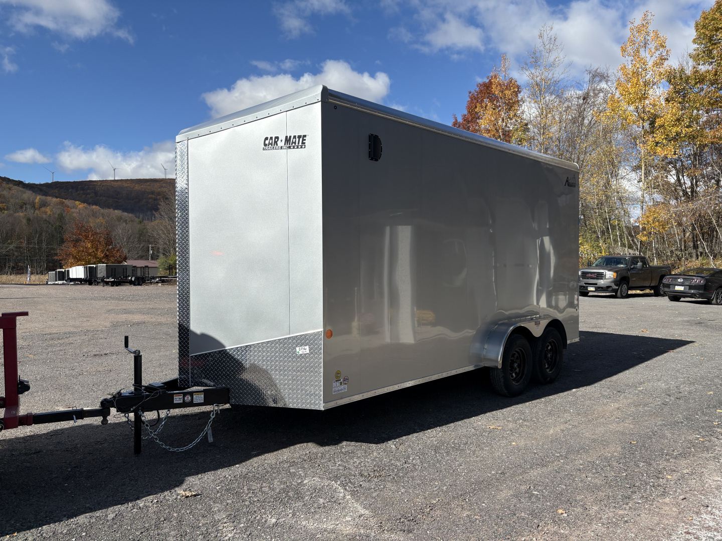 New 2026 Car Mate Trailers 7x16 7K 90" Interior Height Avalanche Cargo ...