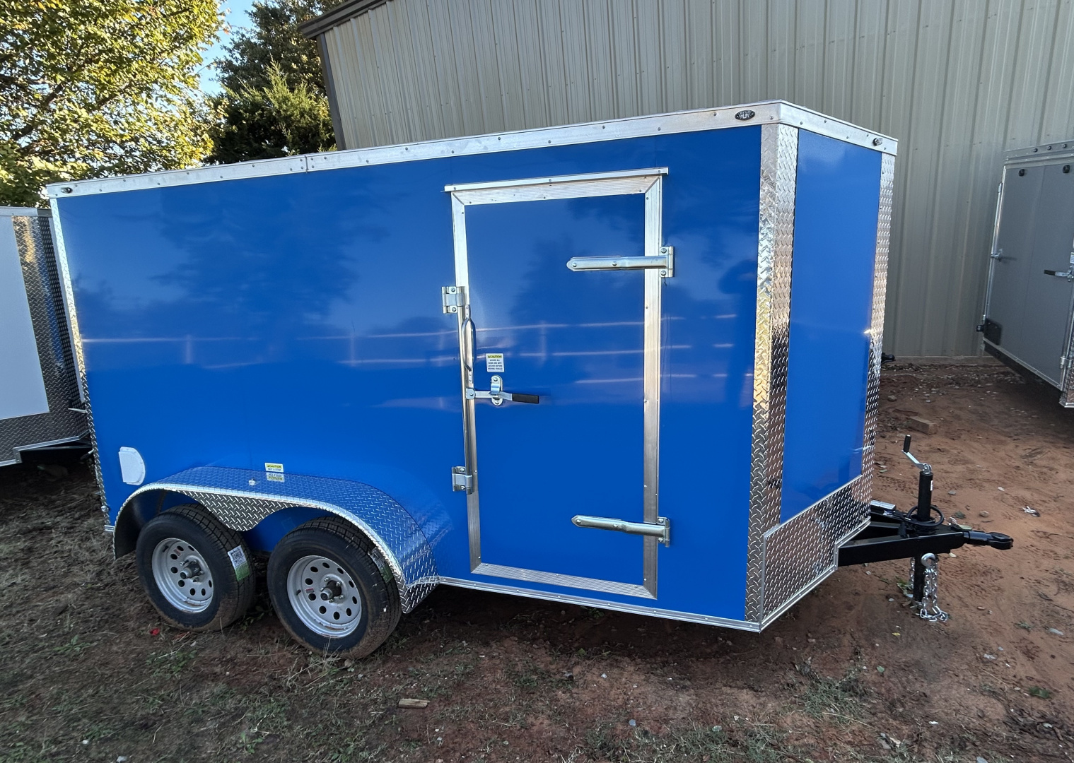 New 2025 Family Trailer 6x12 Tandem Axles Cargo / Enclosed Trailer ...