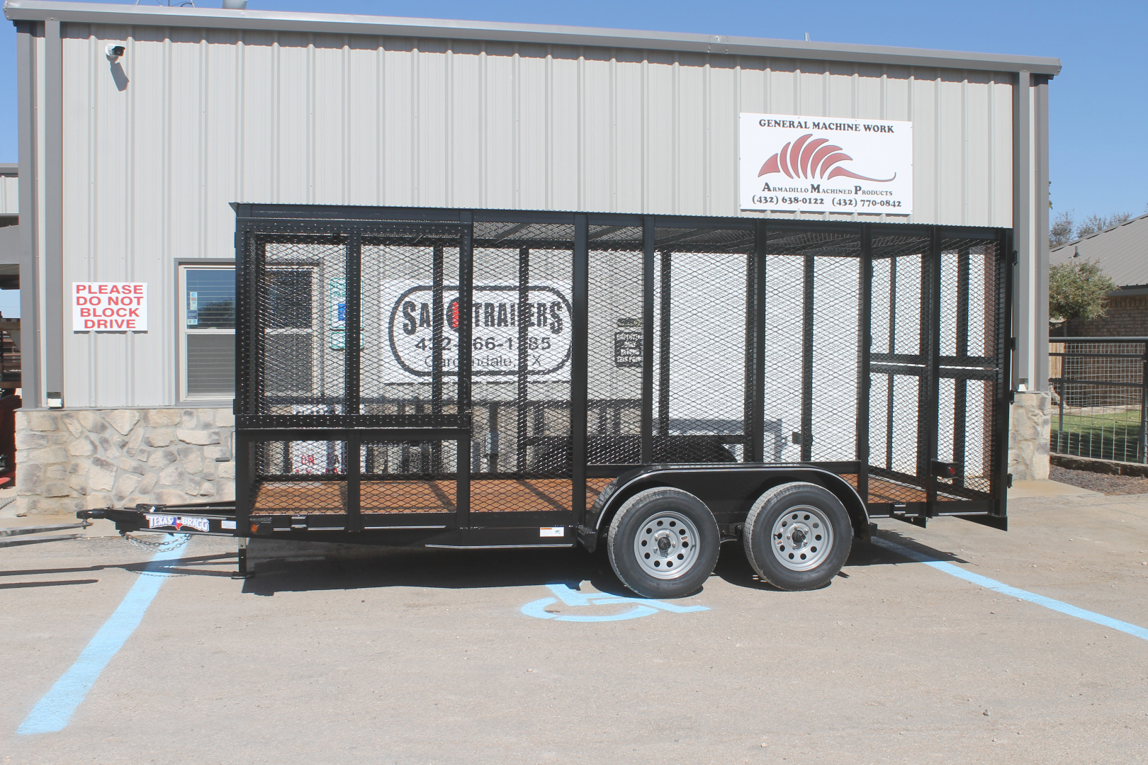 New 2025 Texas Bragg Trailers 83x16x6 TT Trash for sale in Gardendale, TX