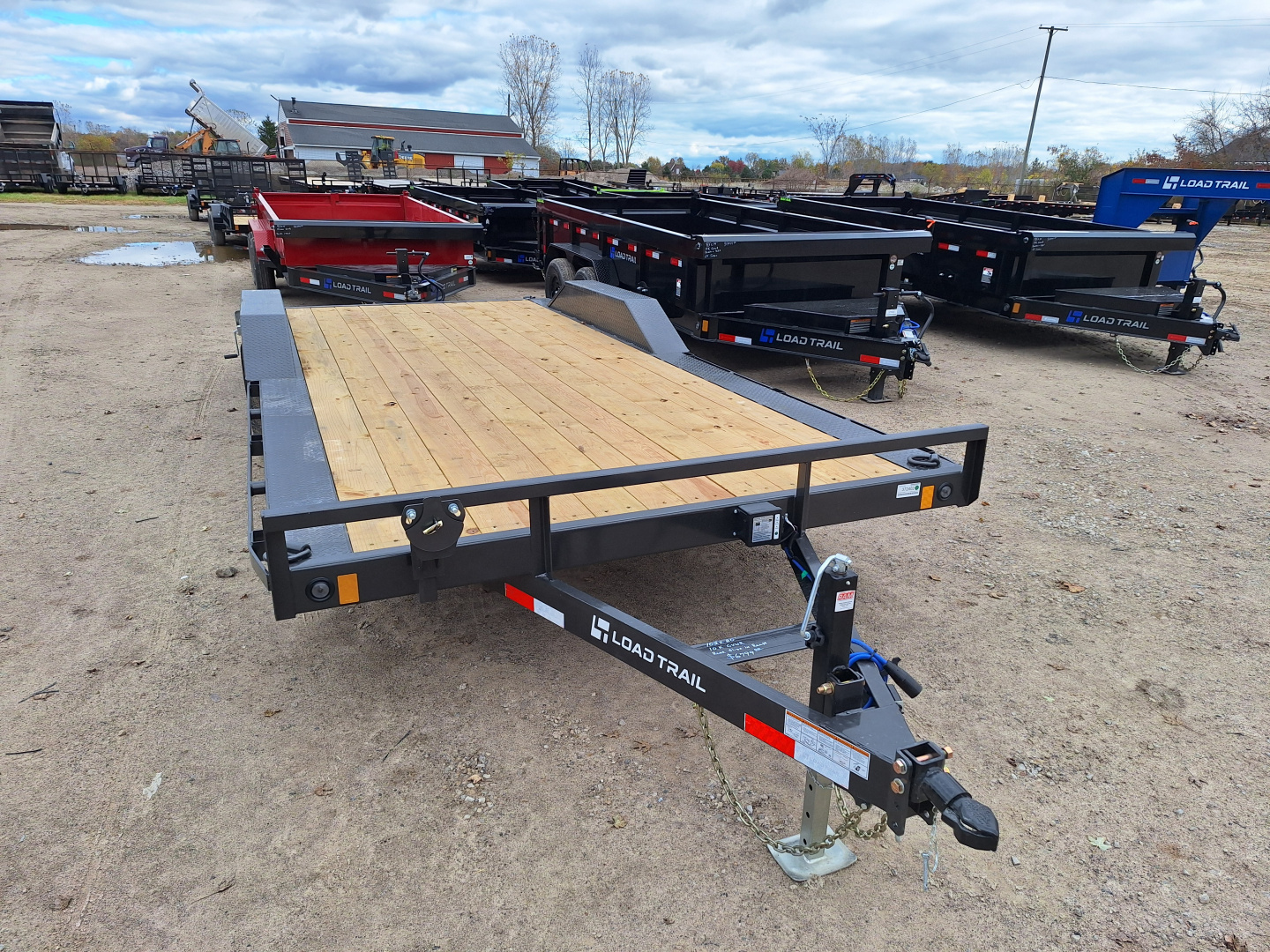 New 2026 Load Trail 102x20 Car Hauler Gun Metal Gray for sale in Edmore, MI
