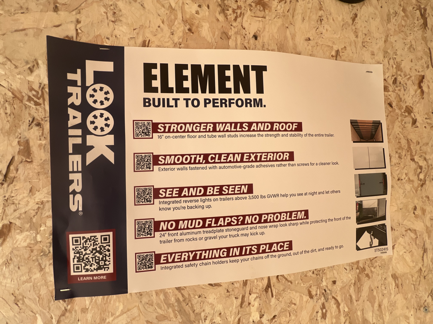 New 2026 Look Trailers Element SE 7.5x16 7K UTV Cargo / Enclosed ...