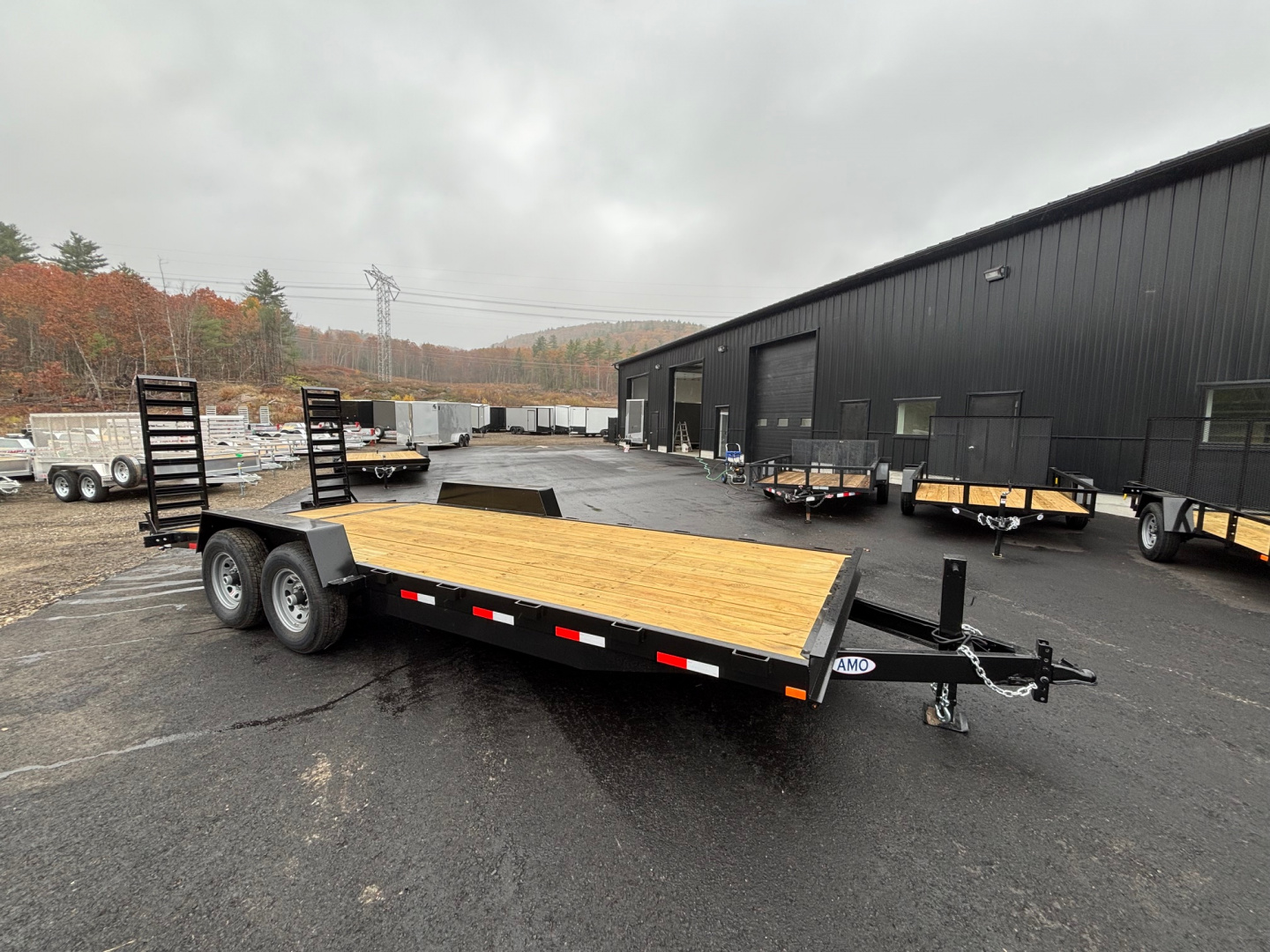 New 2026 AMO 7x20 Equipment Trailer/ Treated Decking - 14000GVW for ...
