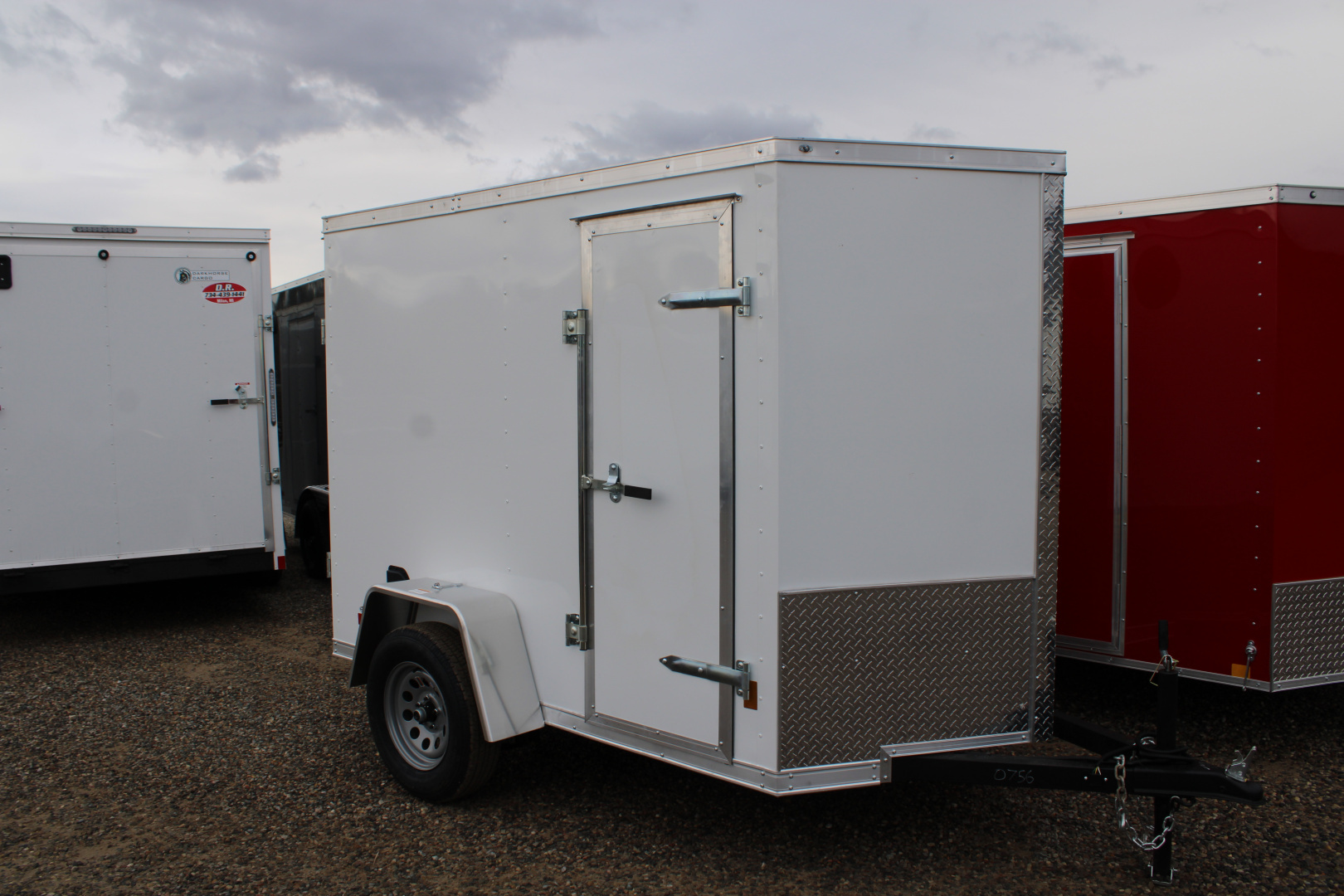 New 2026 Darkhorse Cargo 5X8 + 6" R Cargo / Enclosed Trailer for sale ...