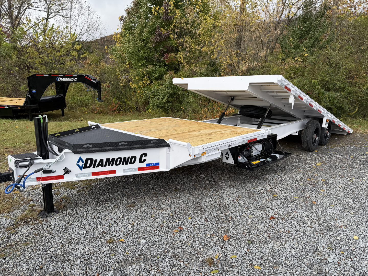 New 2026 Diamond C Trailers DET210 Tilt Trailer for sale in Unicoi, TN