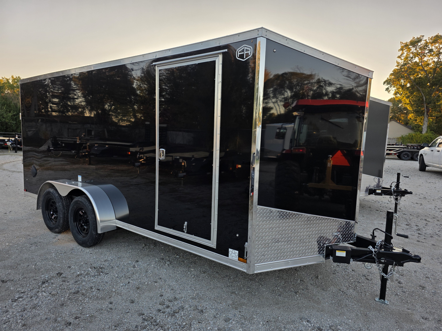 New 2026 US Cargo 7X16 TANDEM AXLE 6' TALL RAMP DOOR 080 POLYCORE ...