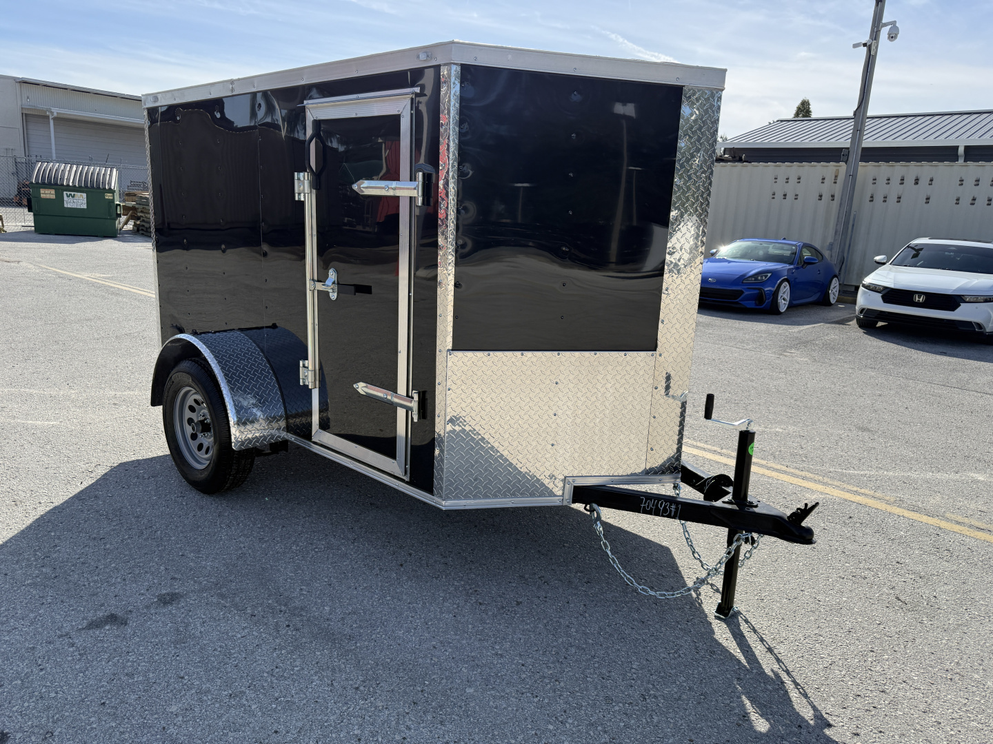 New 2026 Rock Solid Cargo 5X8 Ramp Door 3K Polycore Cargo / Enclosed ...