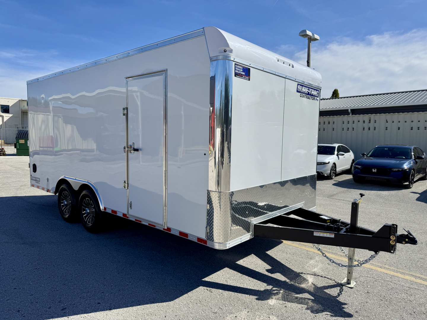 New 2026 Sure-Trac 8.5x18 Contractor Pro 14K Double Rear Door Cargo ...