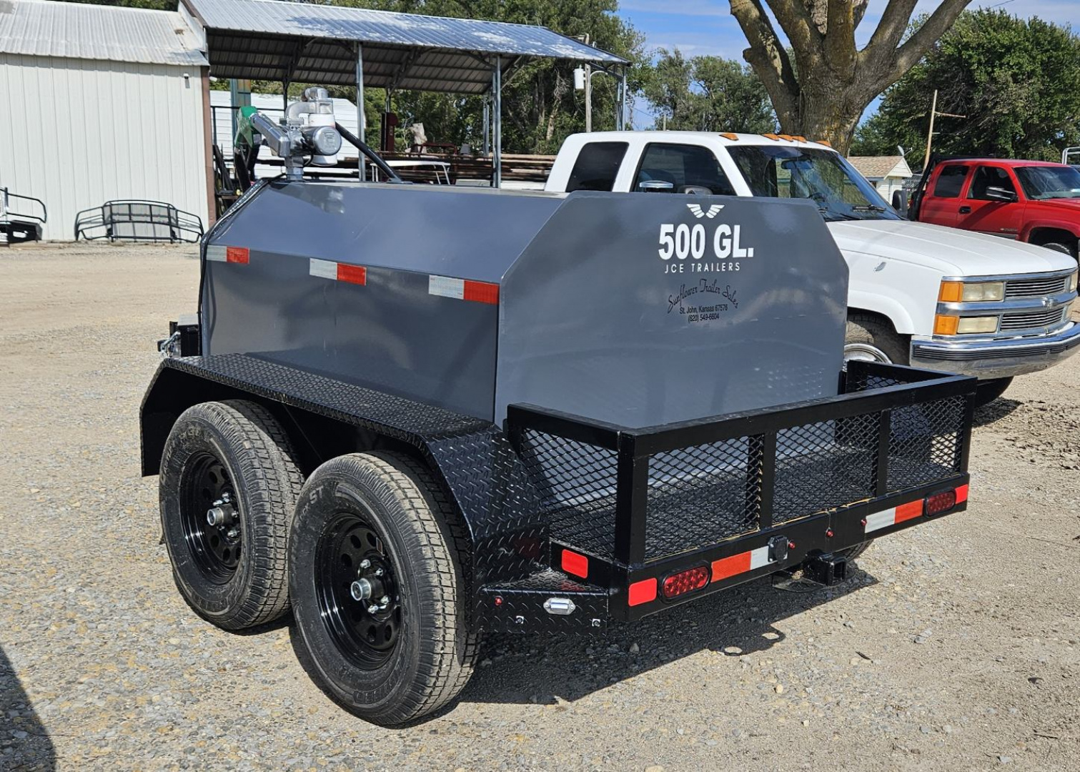 New 2026 JCE 500 GAL Tank Trailer for sale in St John, KS