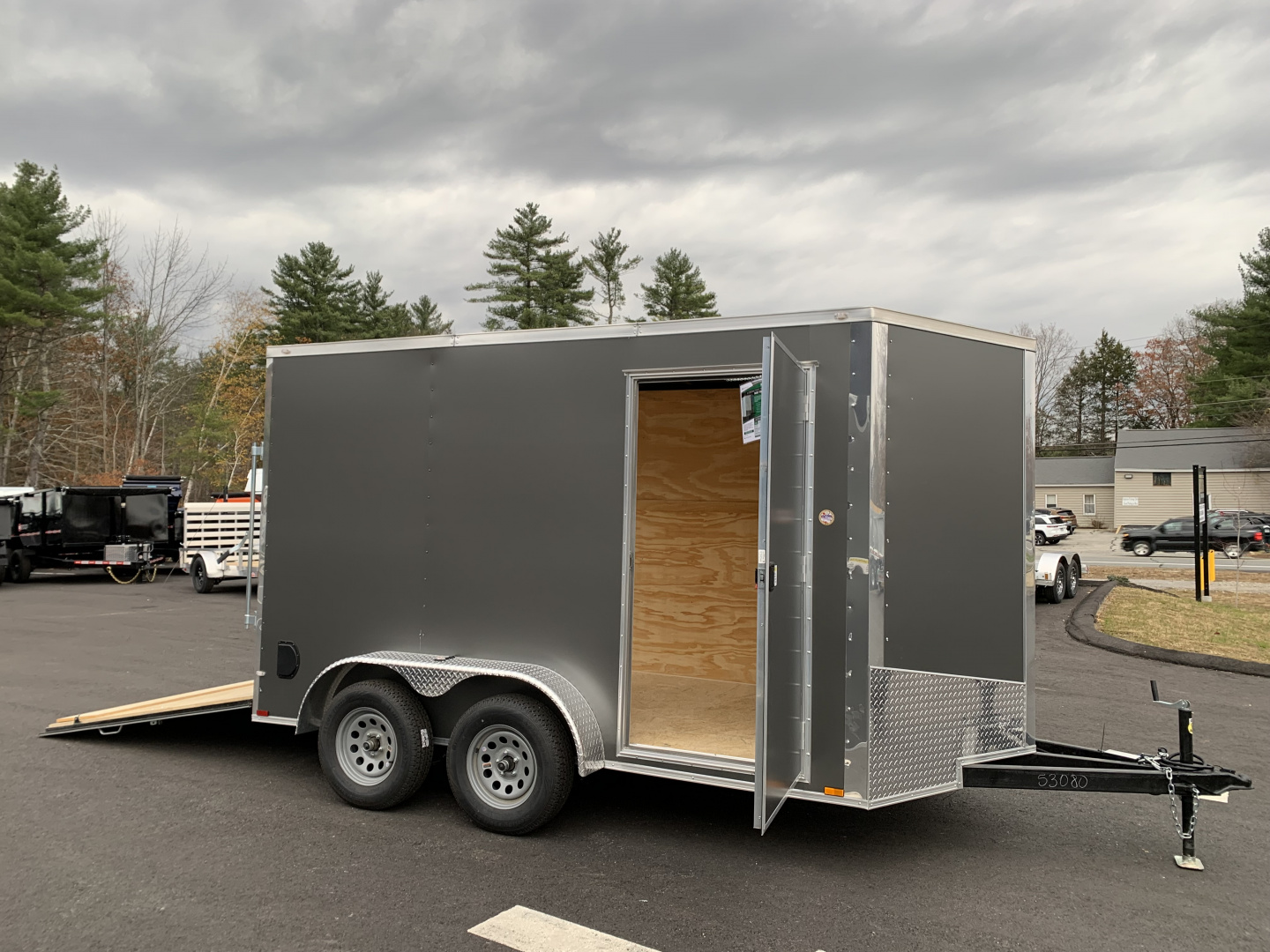 New 2026 Spartan 7X12 +2ft V-nose/7' interior height / Polycore ...