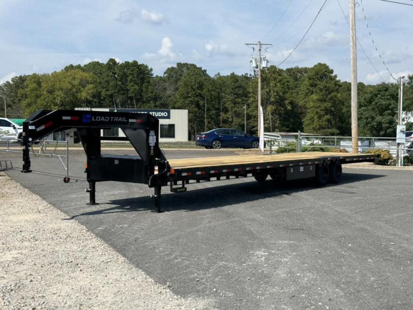 New 2025 Load Trail GP 102X40 GOOSENECK STRAIGHT DECK AIR RIDE Flatbed ...