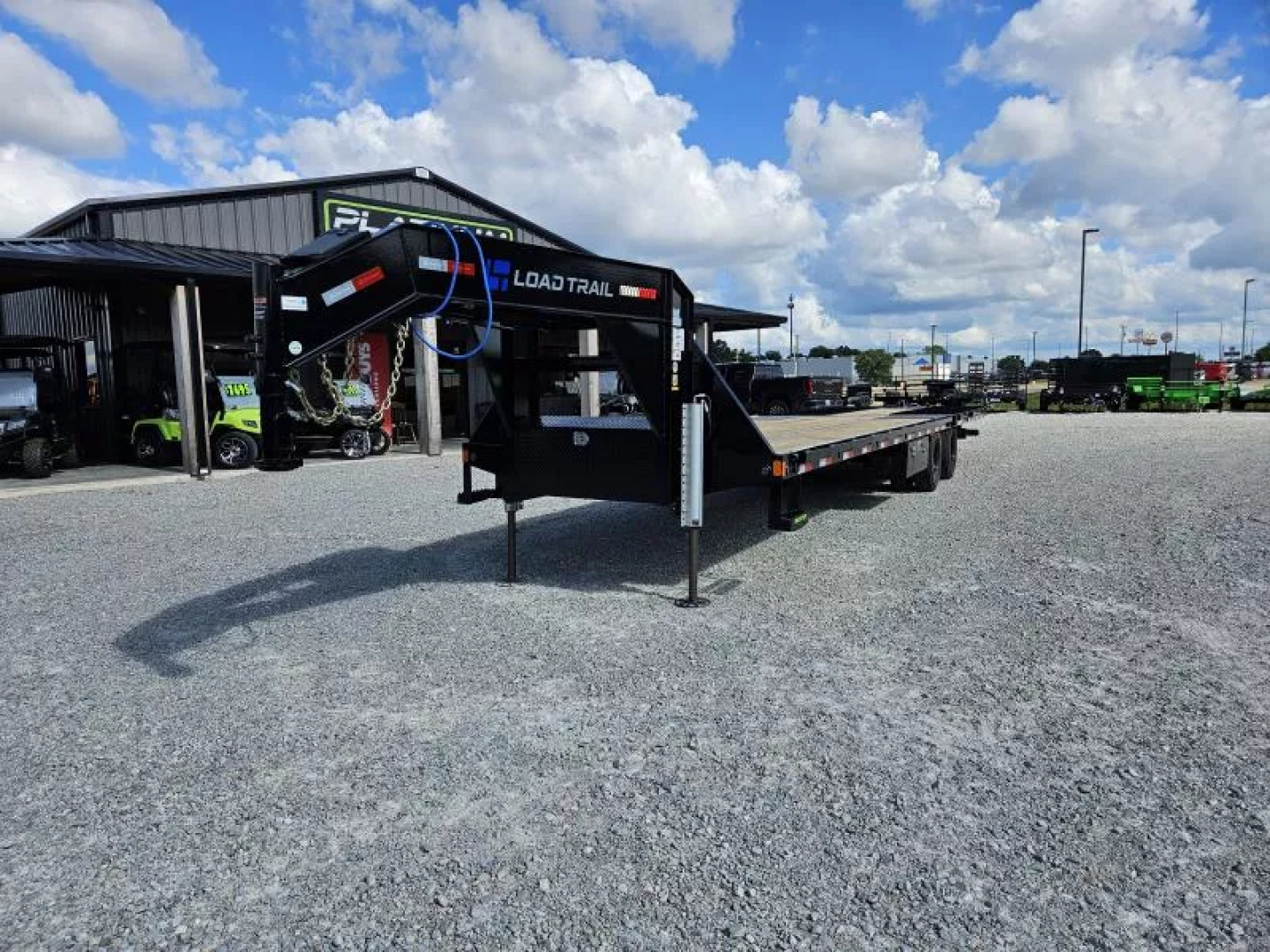 New 2025 Load Trail GL 102X34 GOOSENECK HYDRAULIC DOVE/JACKS 14 PLYS ...