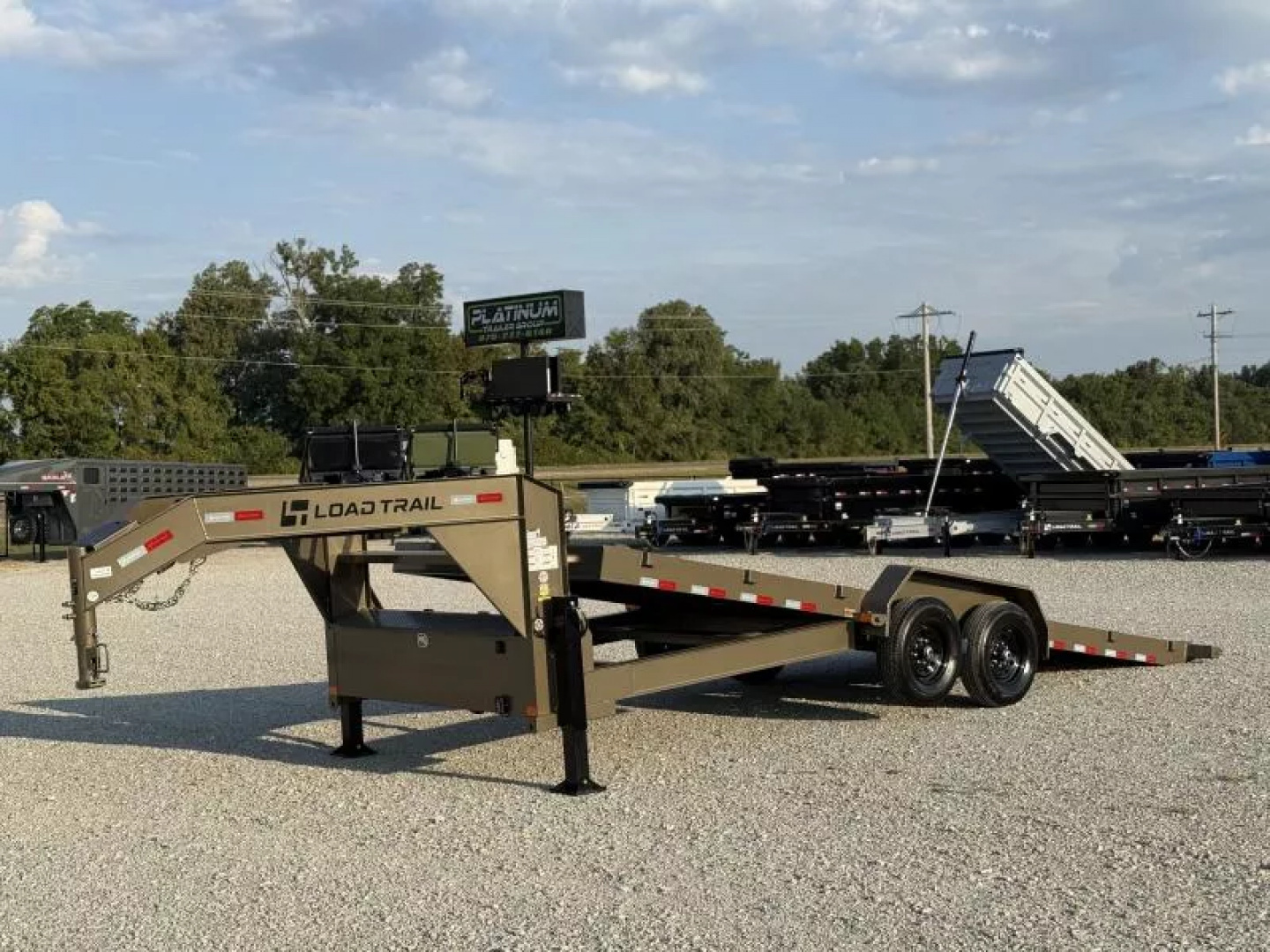 New 2026 Load Trail TG 83X24 GOOSENECK RAPID TILT W/HYDRAULIC JACKS AND ...
