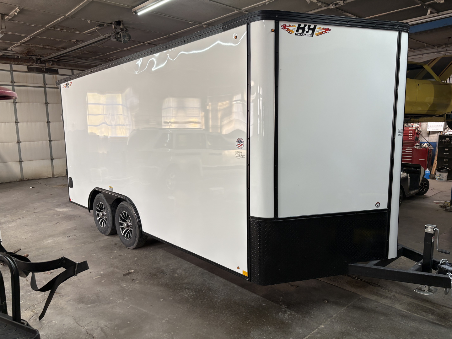 New 2026 H&H Trailers 8'5" x 16' 10K Cargo / Enclosed Trailer for sale ...