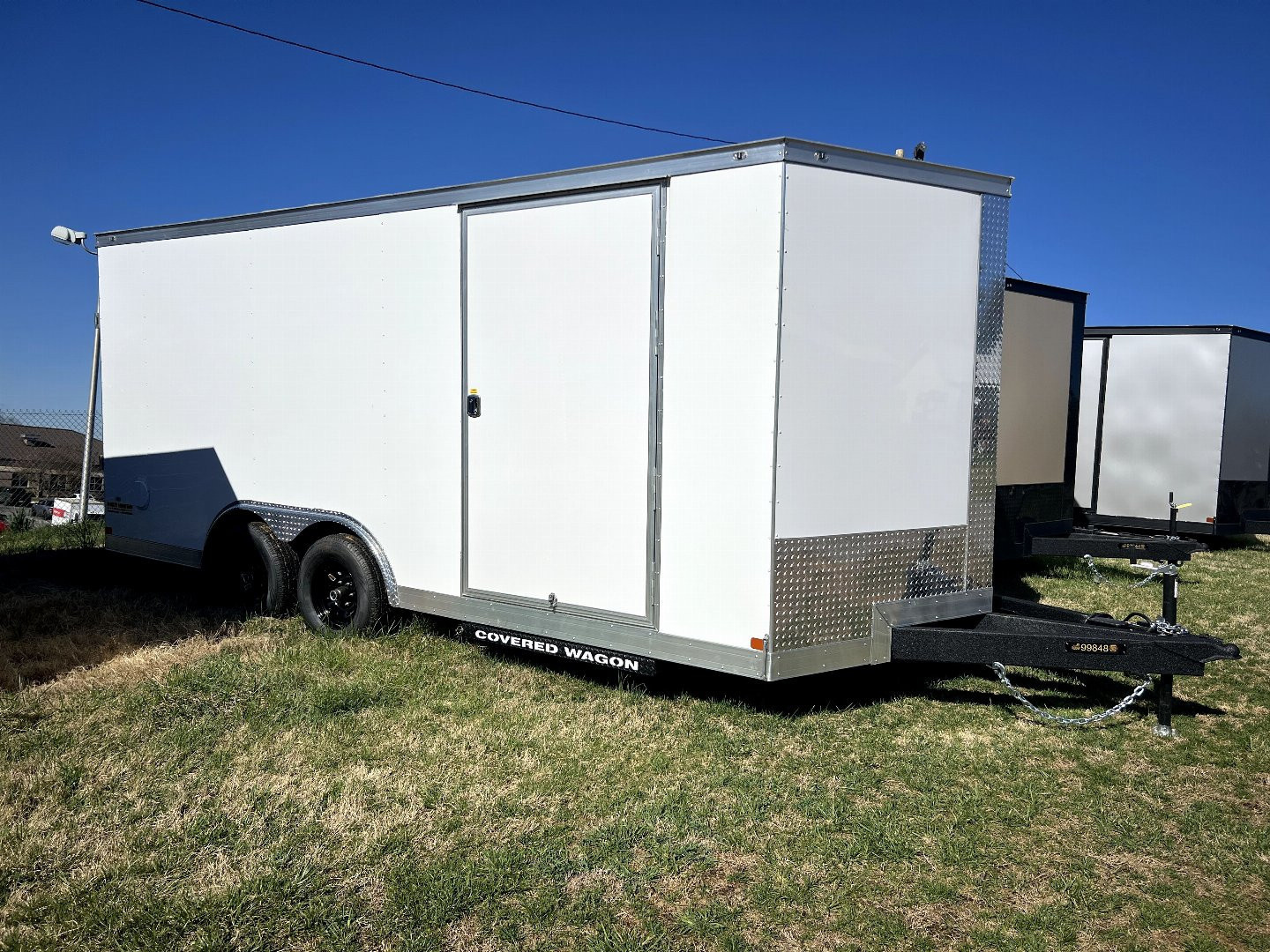 New 2025 Covered Wagon Trailers COVERED 8X5X18 TA3 7' POLY Cargo ...