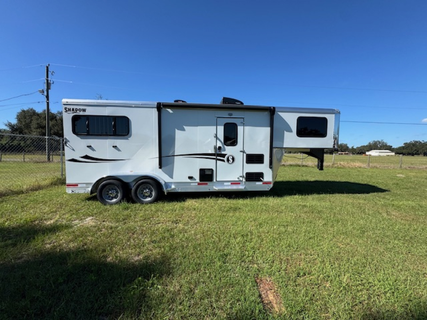 New 2026 Shadow 2026 Shadow 2H 7'6" LQ Horse Trailer