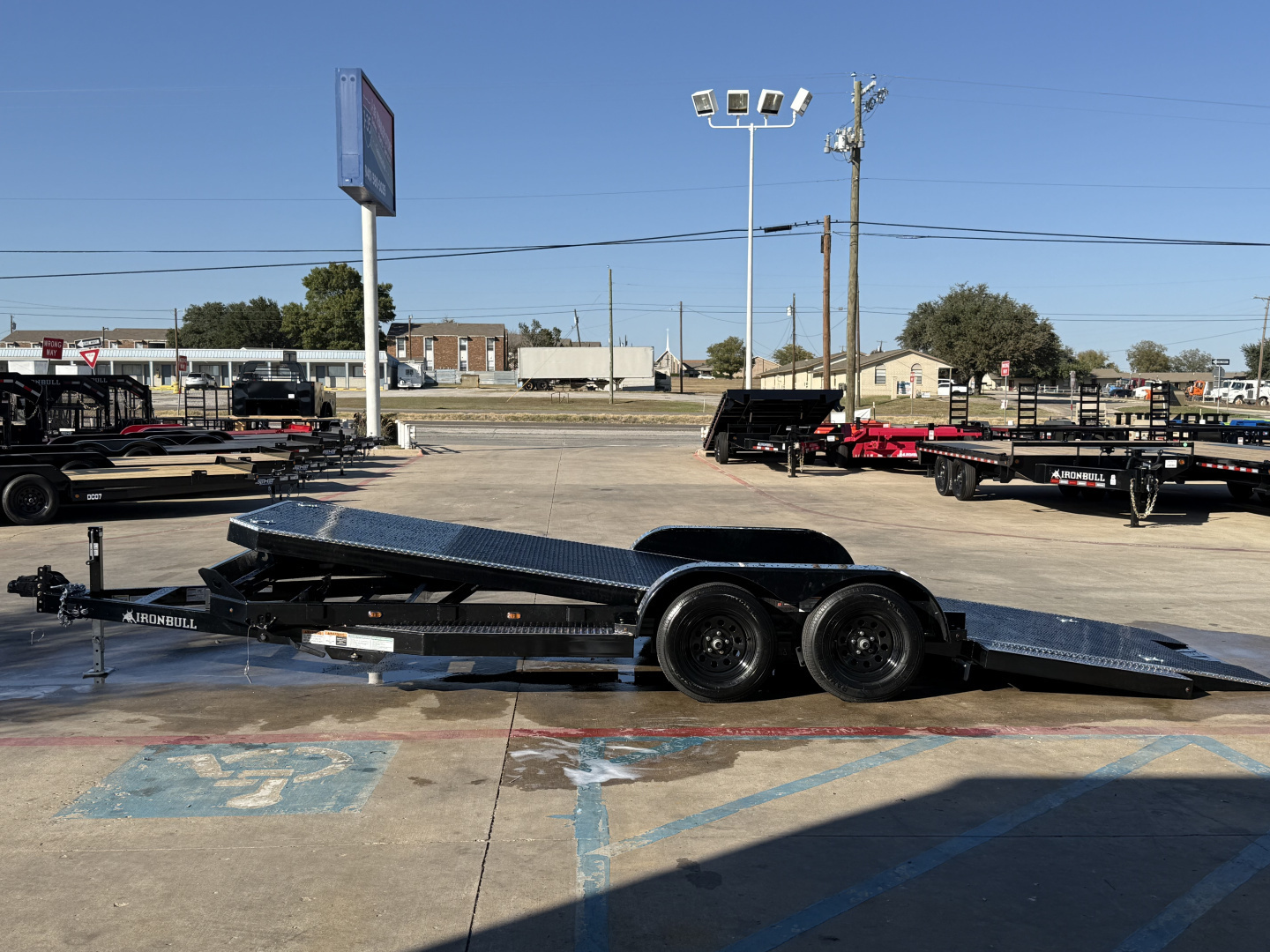 New 2026 Iron Bull TRB 20'x83" Tilt Bed Car Hauler for sale in Lewisville, TX