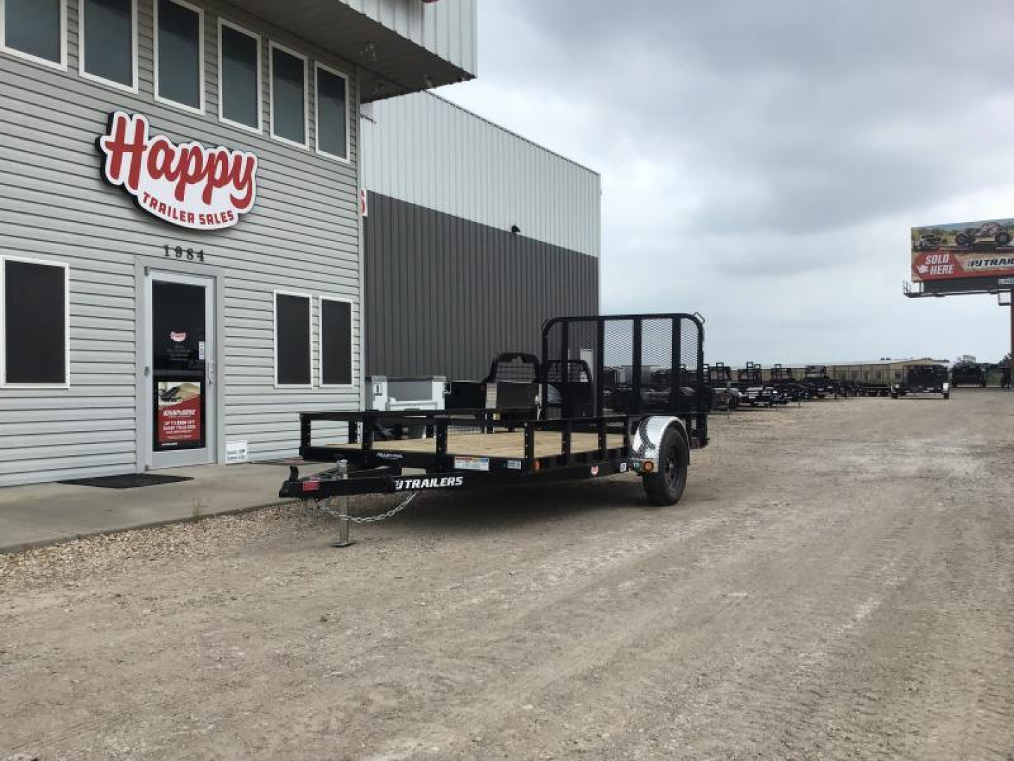 New 2026 PJ 77"x12' Single Axle Utility Trailer - U7 for sale in ...