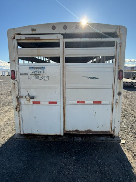Used 2001 Titan Trailer 20' Stock / Stock Combo Trailer for sale in ...