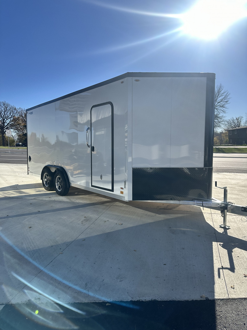 New 2026 Legend Trailers 8x21 (8x18+3' V) FTN Cargo / Enclosed Trailer ...