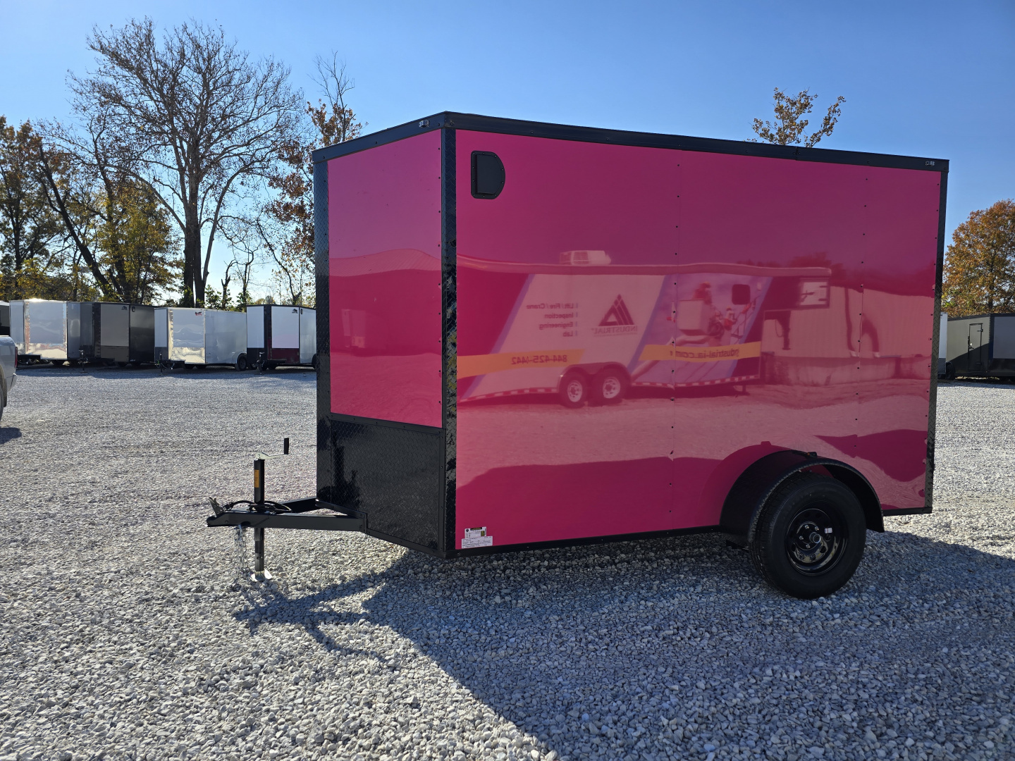New 2026 Steel Pines Cargo 6x10 SA Cargo/Enclosed Trailer, 6'6 ...
