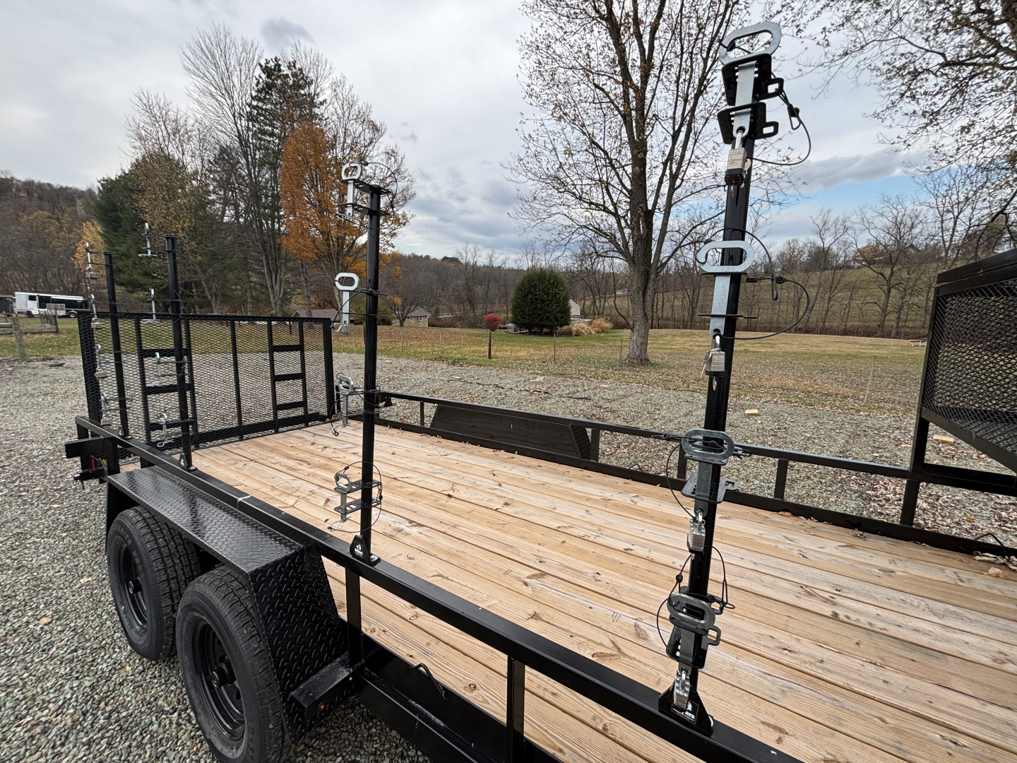 New 2025 Premier Trailers 82"X18' Tandem Axle Utility Trailer W ...