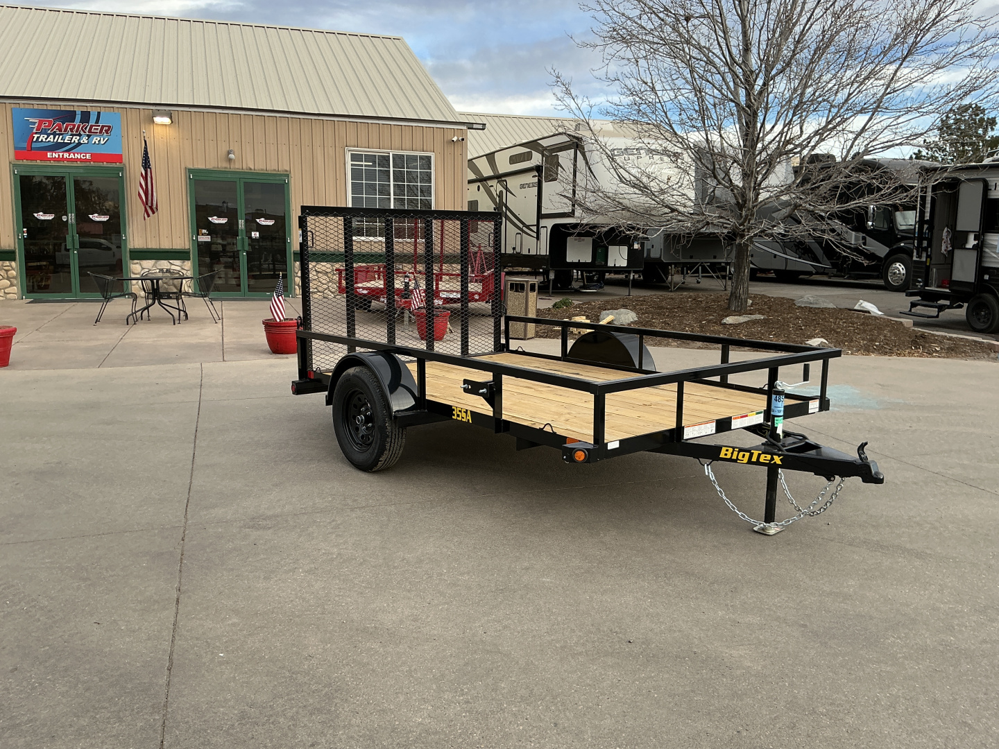 New 2026 Big Tex Trailers 35SA-10R1A-4PBK Utility Trailer for sale in ...