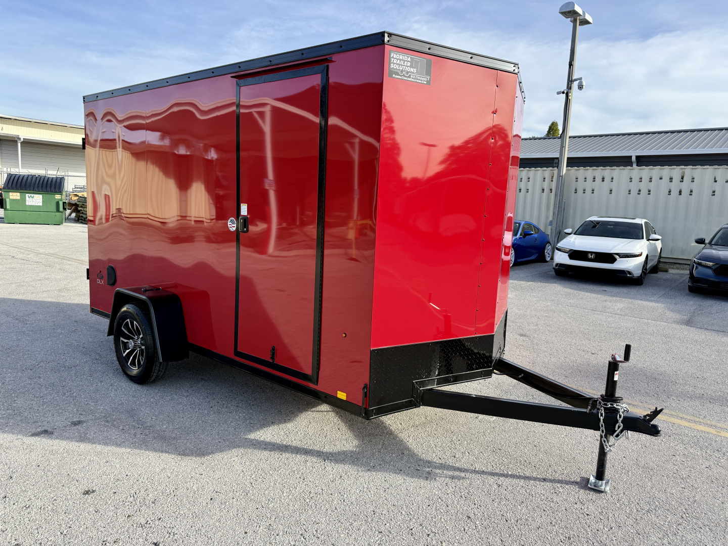 New 2026 Pace American 6x12 Rear Ramp Door 3K Cargo / Enclosed Trailer ...