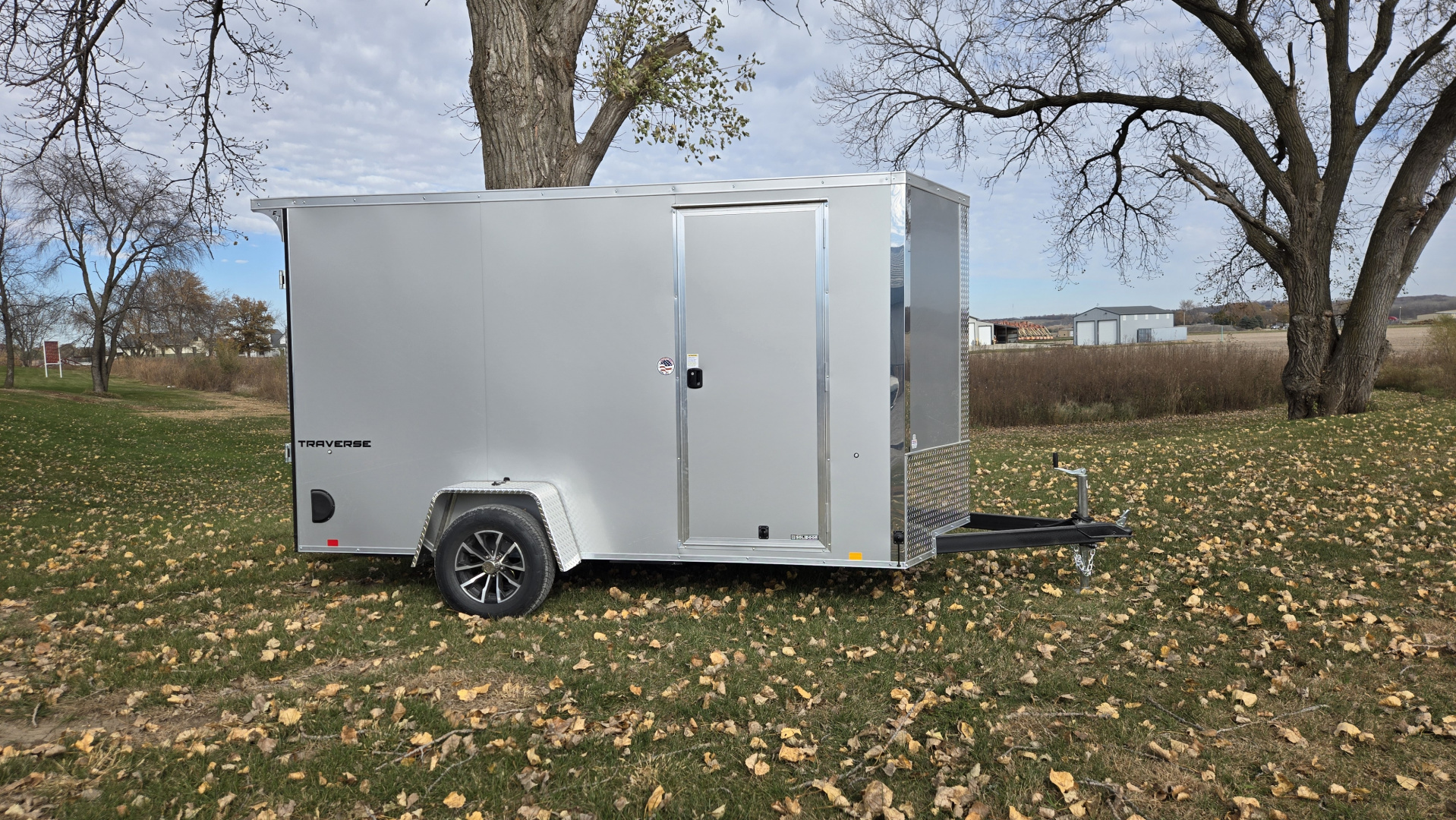 New *Formula Trailers 6X12 Flat Top V-nose Enclosed (3K)Composite 080 ...