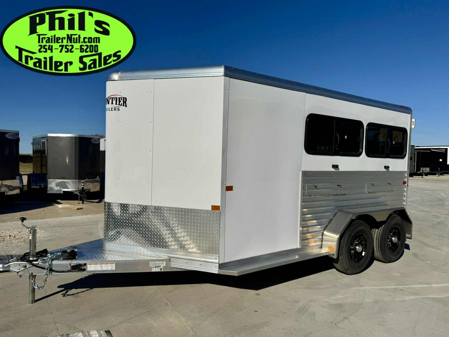 New Frontier Trailers 4PEN Stock / Stock Combo Trailer LOW PRO ...
