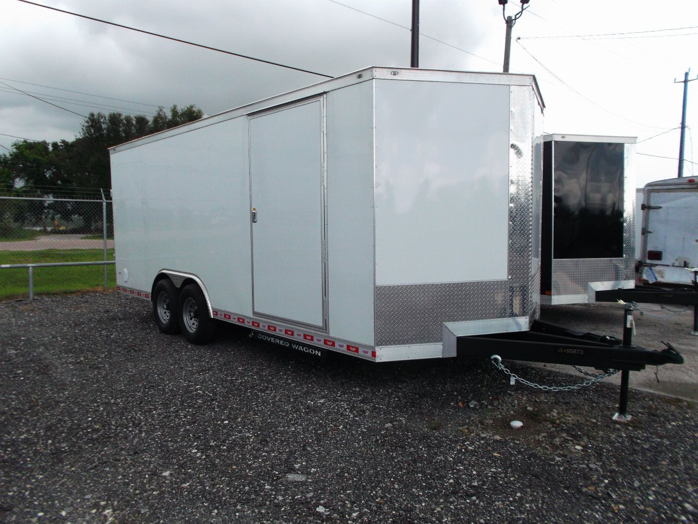 New 2026 Covered Wagon Trailers 8.5x20 Heavy Duty Cargo / Enclosed ...
