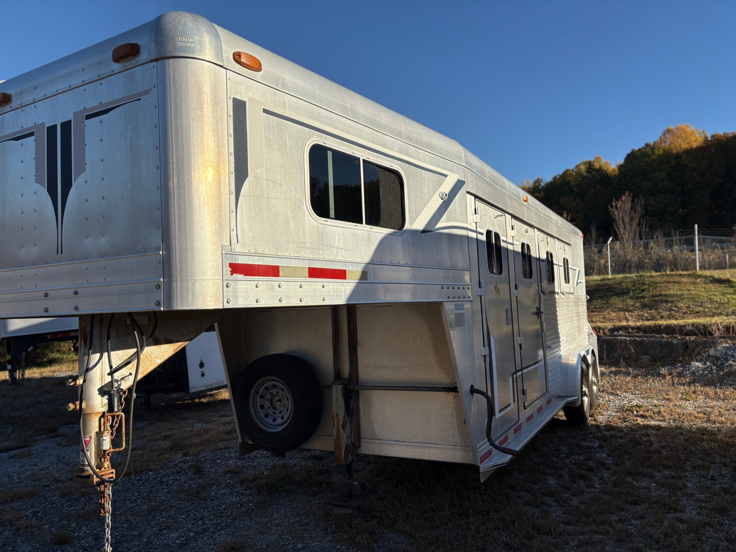 Used 1995 4 Star Trailers 4 Star 3 Horse Horse Trailer